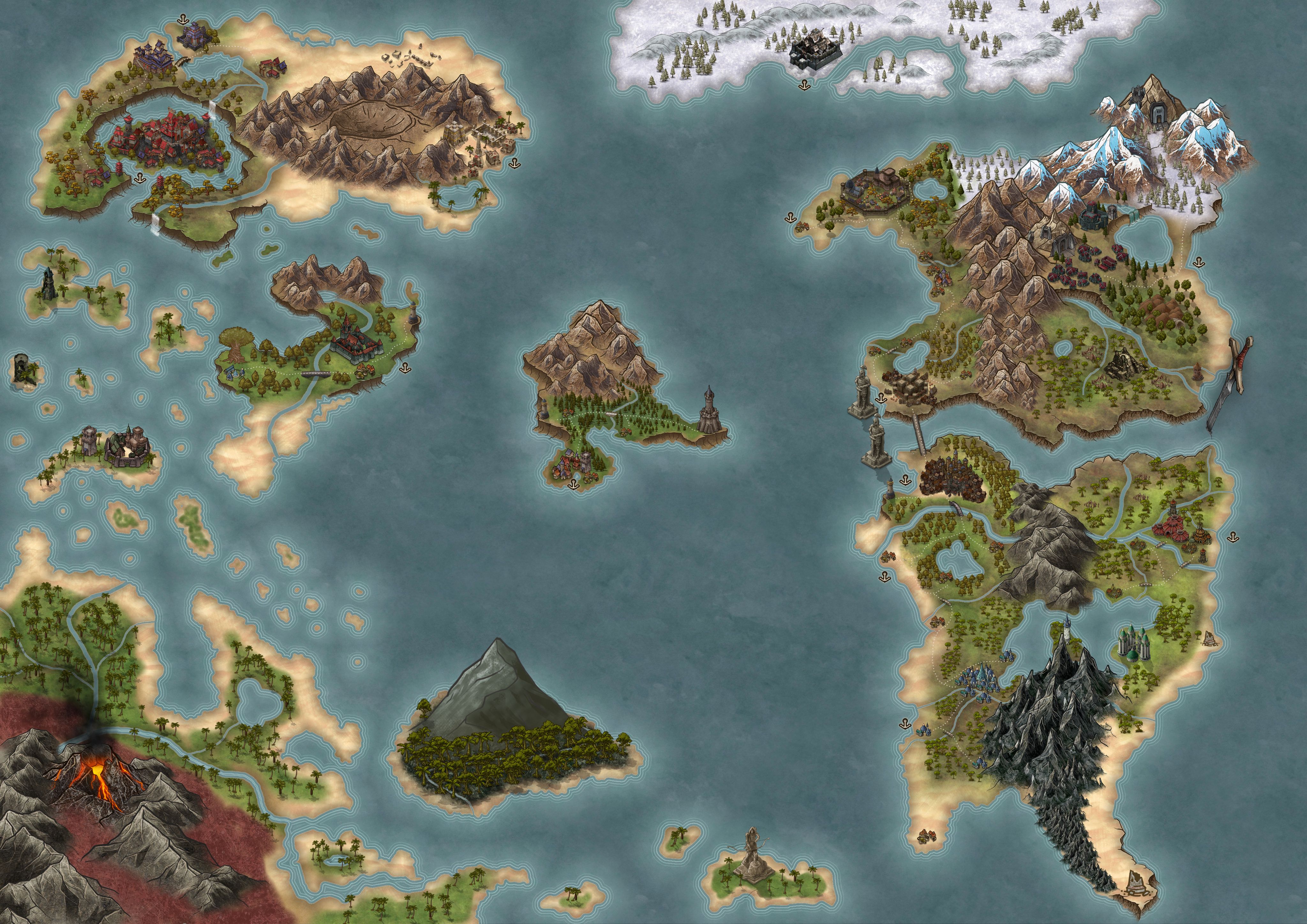 Arcadia | Inkarnate - Create Fantasy Maps Online
