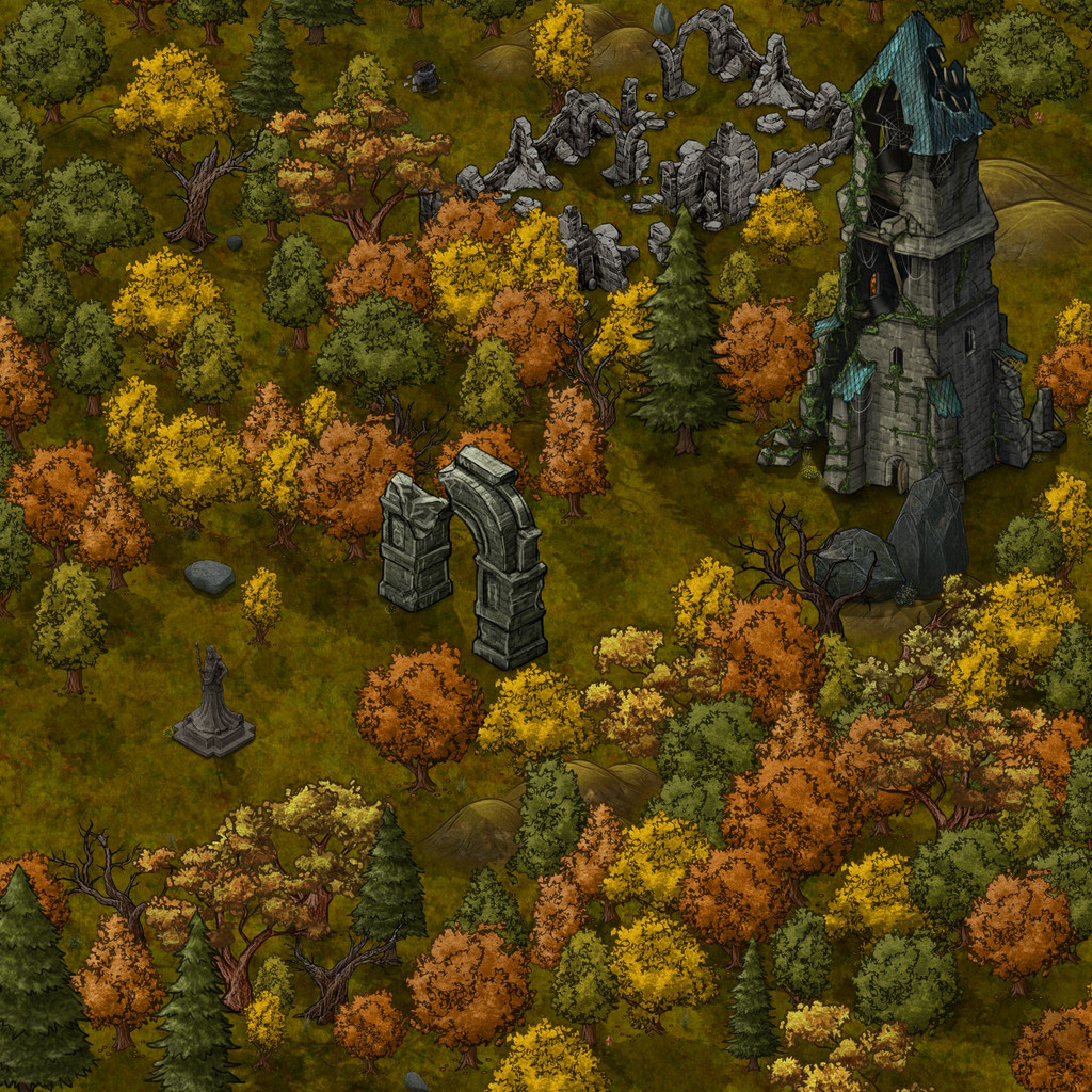 Misty Paths - Inkarnate | Inkarnate - Create Fantasy Maps Online