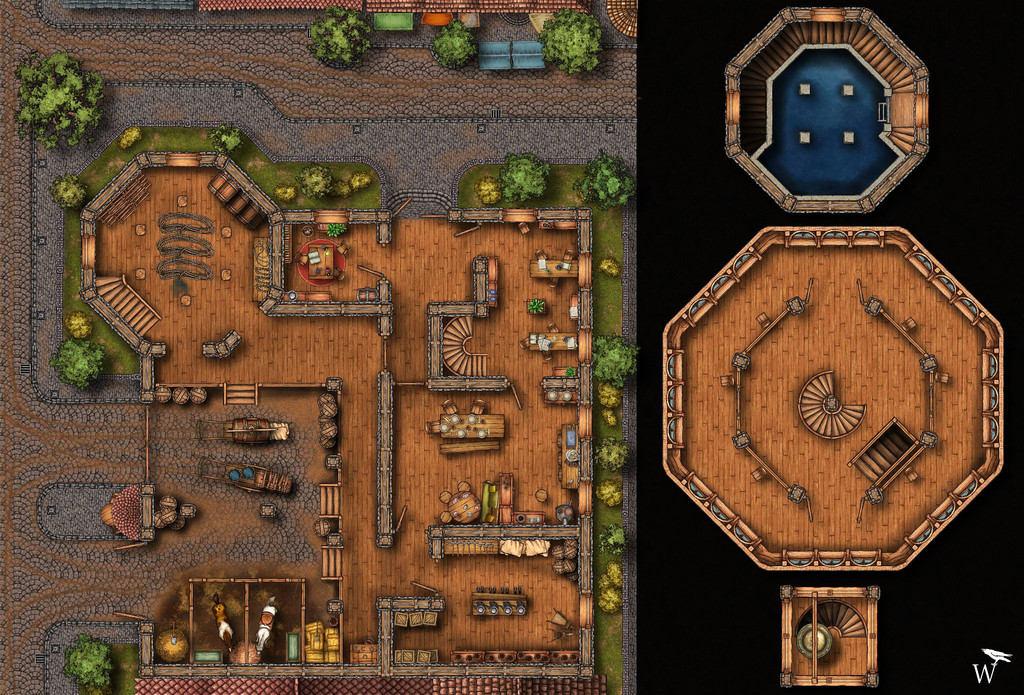 Castle Never Ground | Inkarnate - Create Fantasy Maps Online