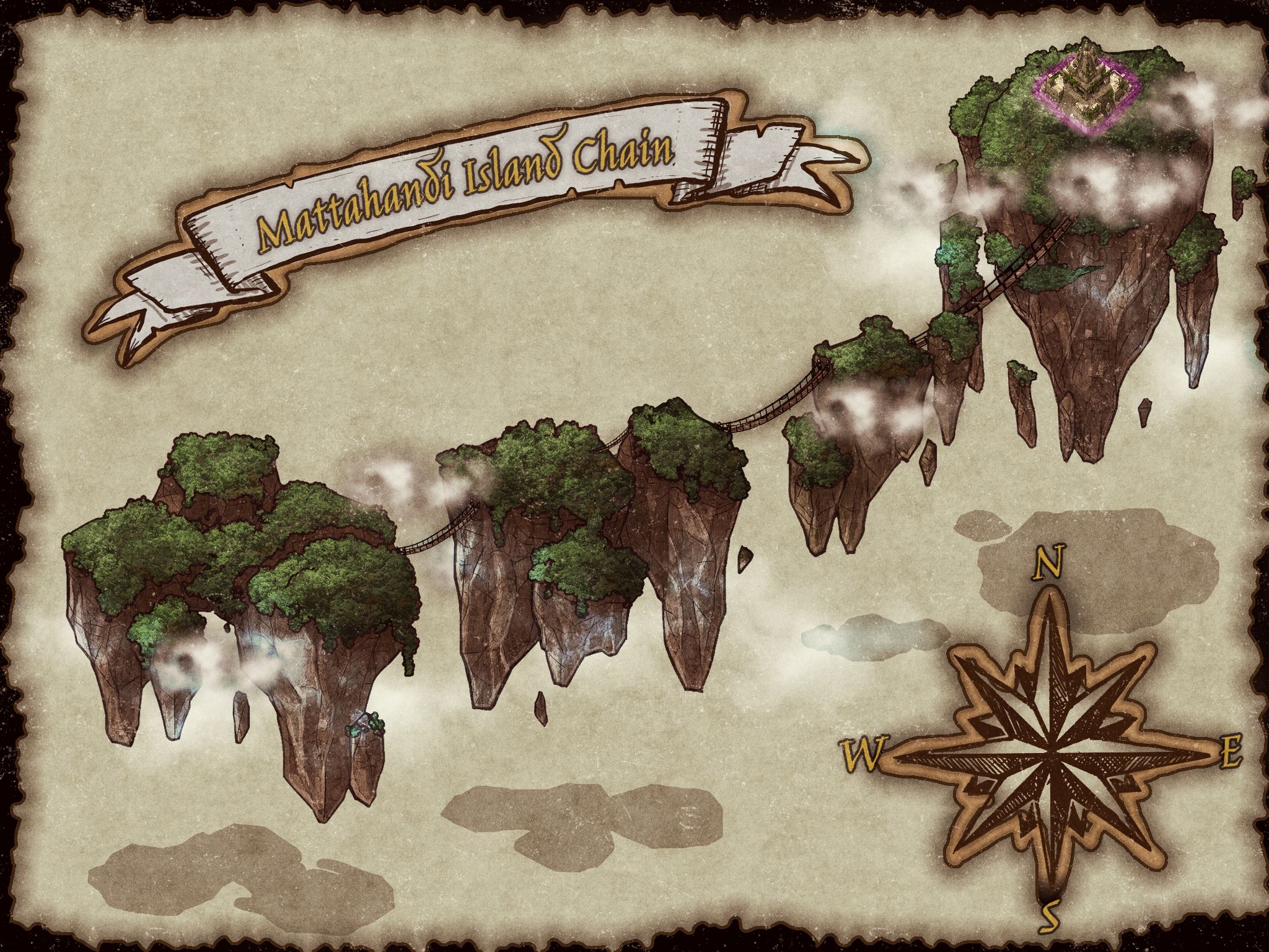 MM #1 - Mattahandi Floating Island Chain | Inkarnate - Create Fantasy ...