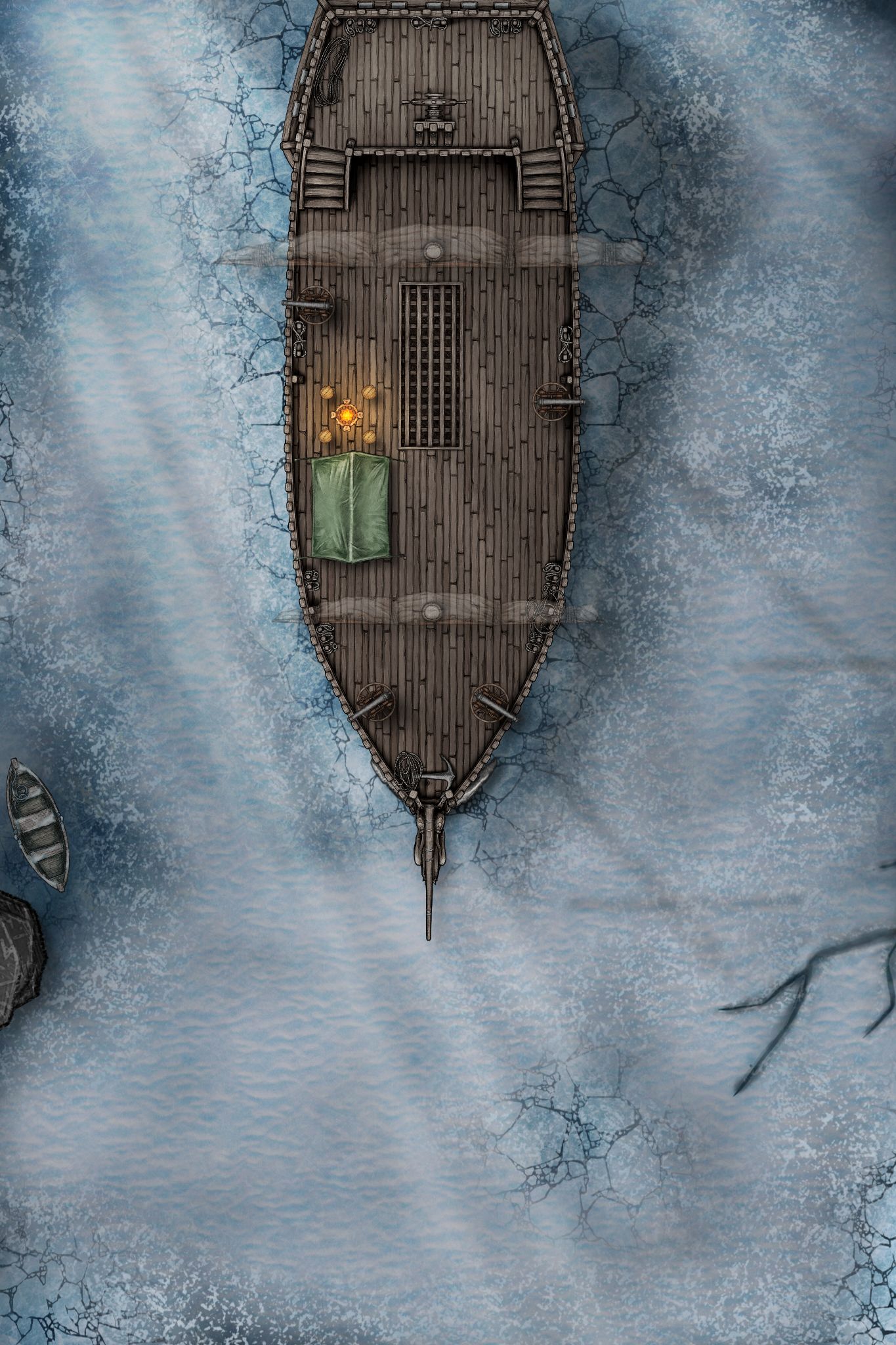 Abandoned Ferry | Inkarnate - Create Fantasy Maps Online