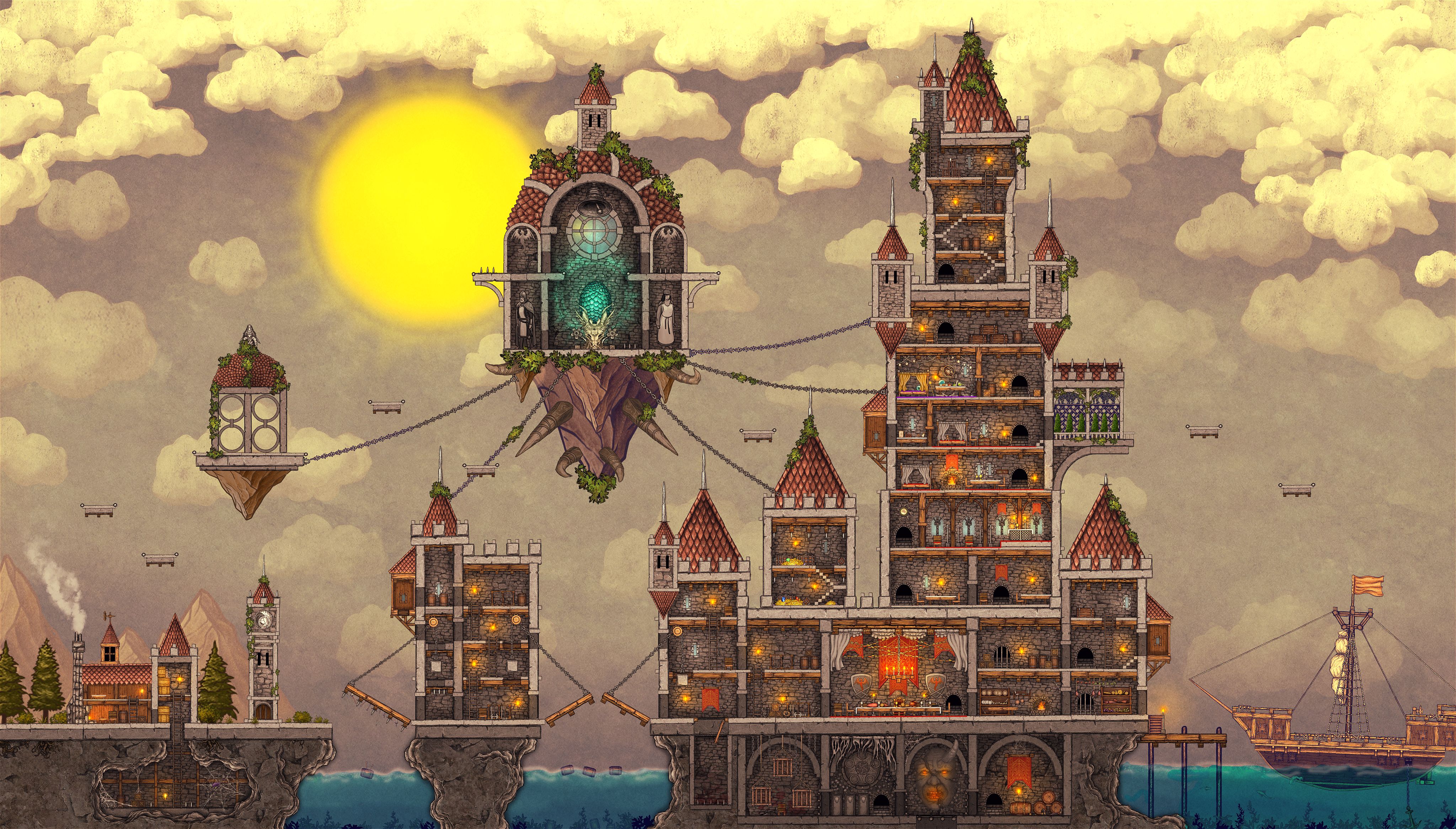 Dragon's Rest Castle | Inkarnate - Create Fantasy Maps Online