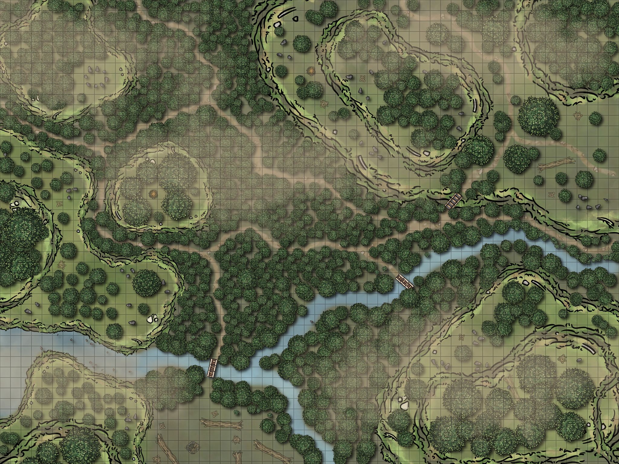 Forest 1 | Inkarnate - Create Fantasy Maps Online