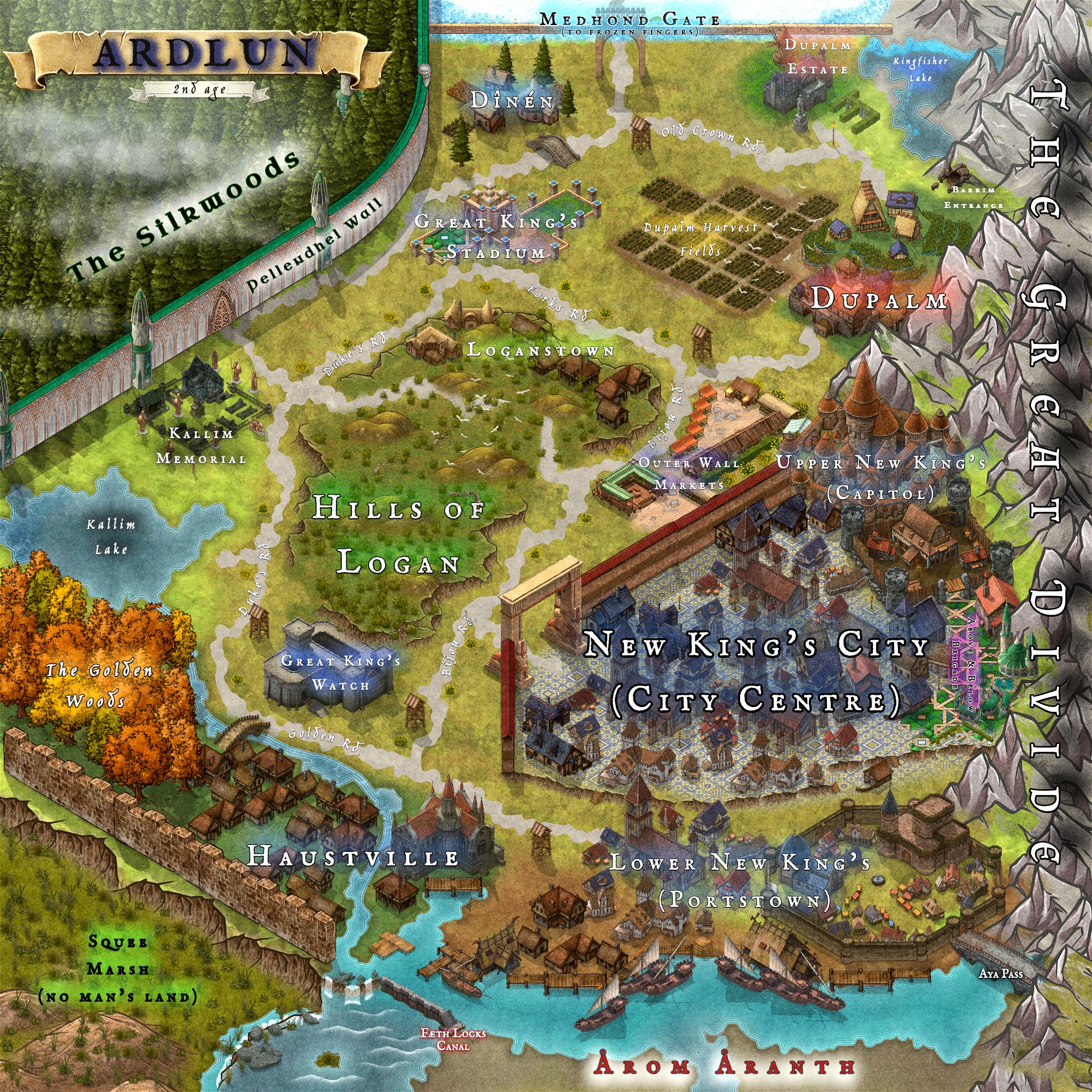 Ardlun - Region | Inkarnate - Create Fantasy Maps Online