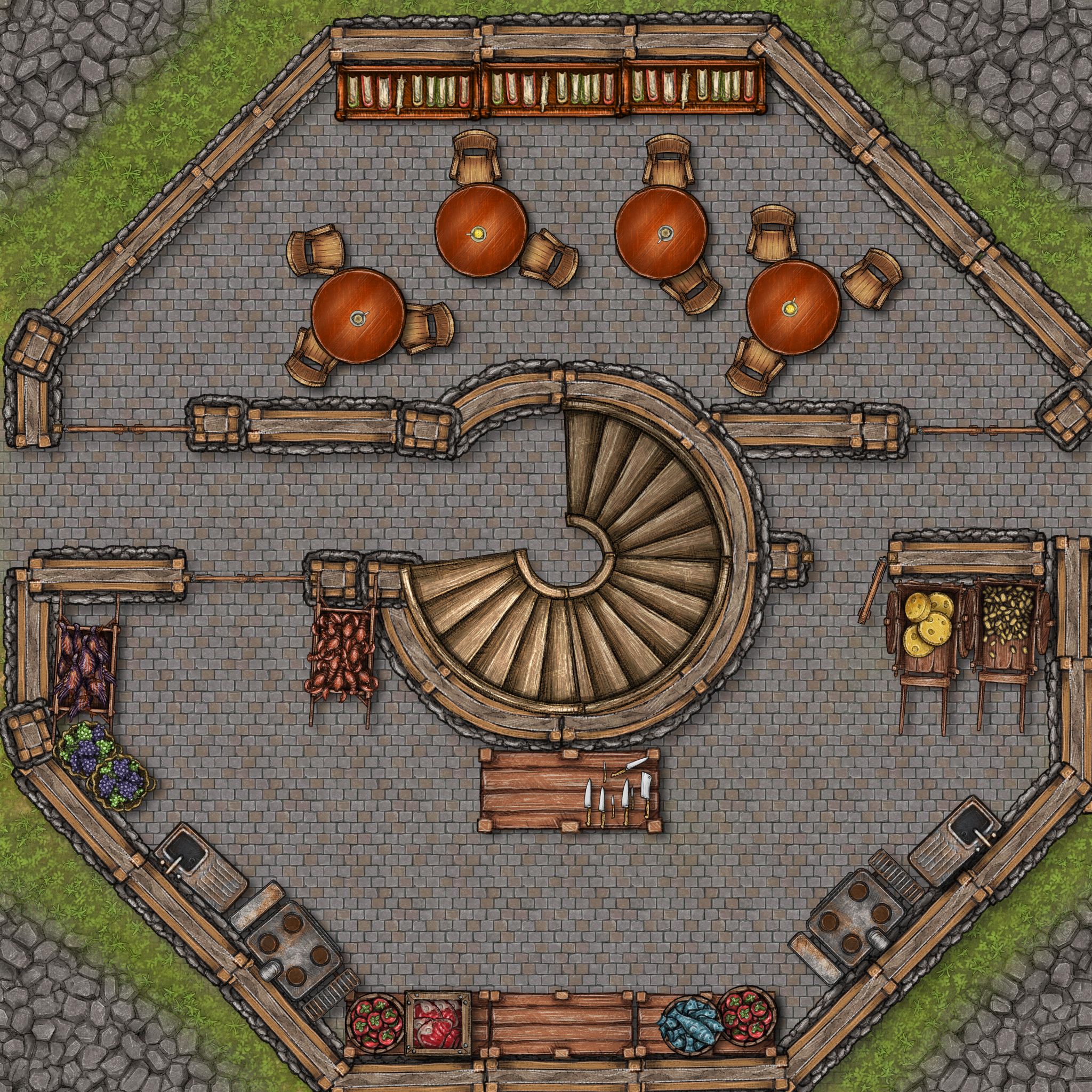 University Tower F1 Lv2 | Inkarnate - Create Fantasy Maps Online