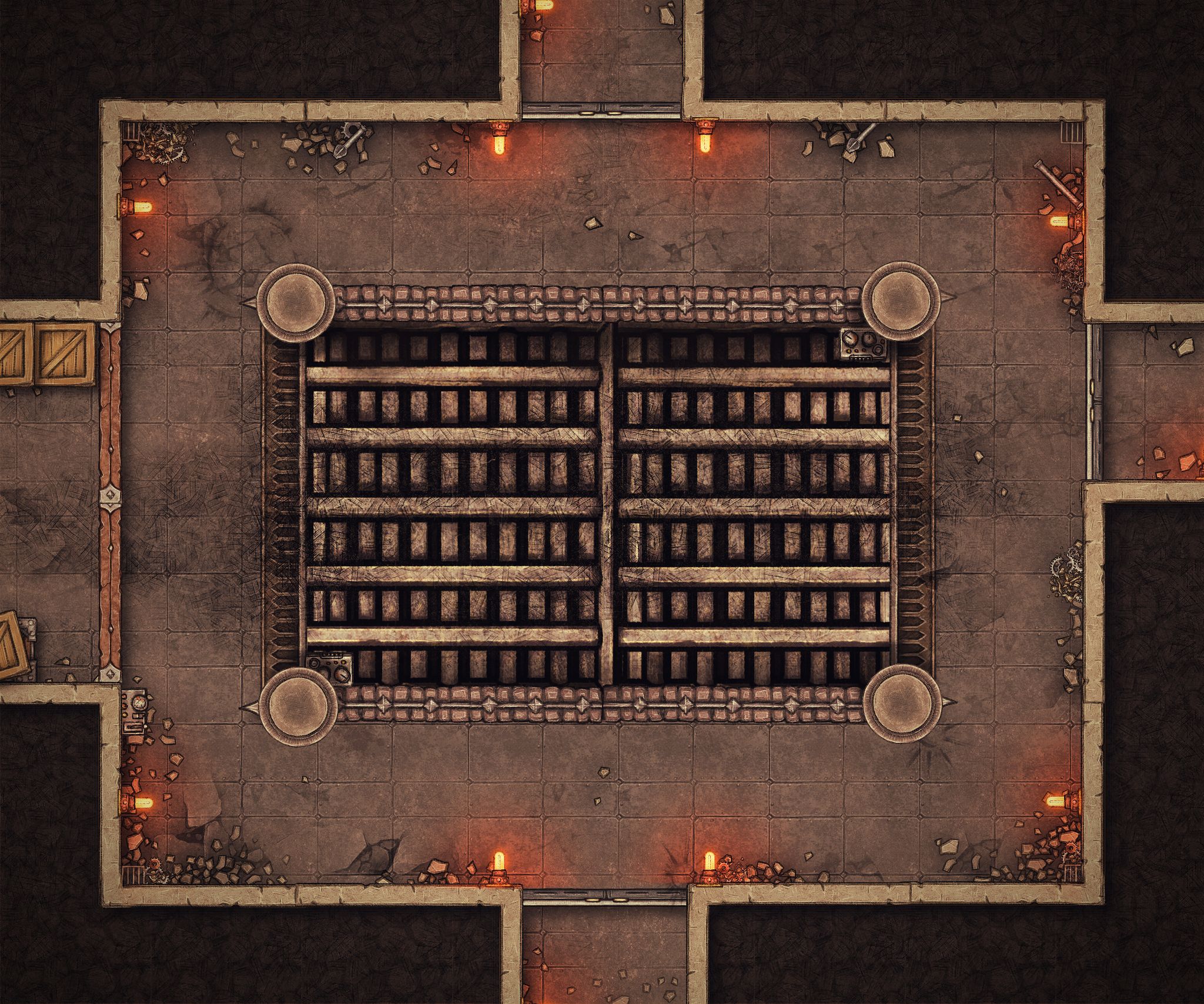 Bunker - Elevator | Inkarnate - Create Fantasy Maps Online