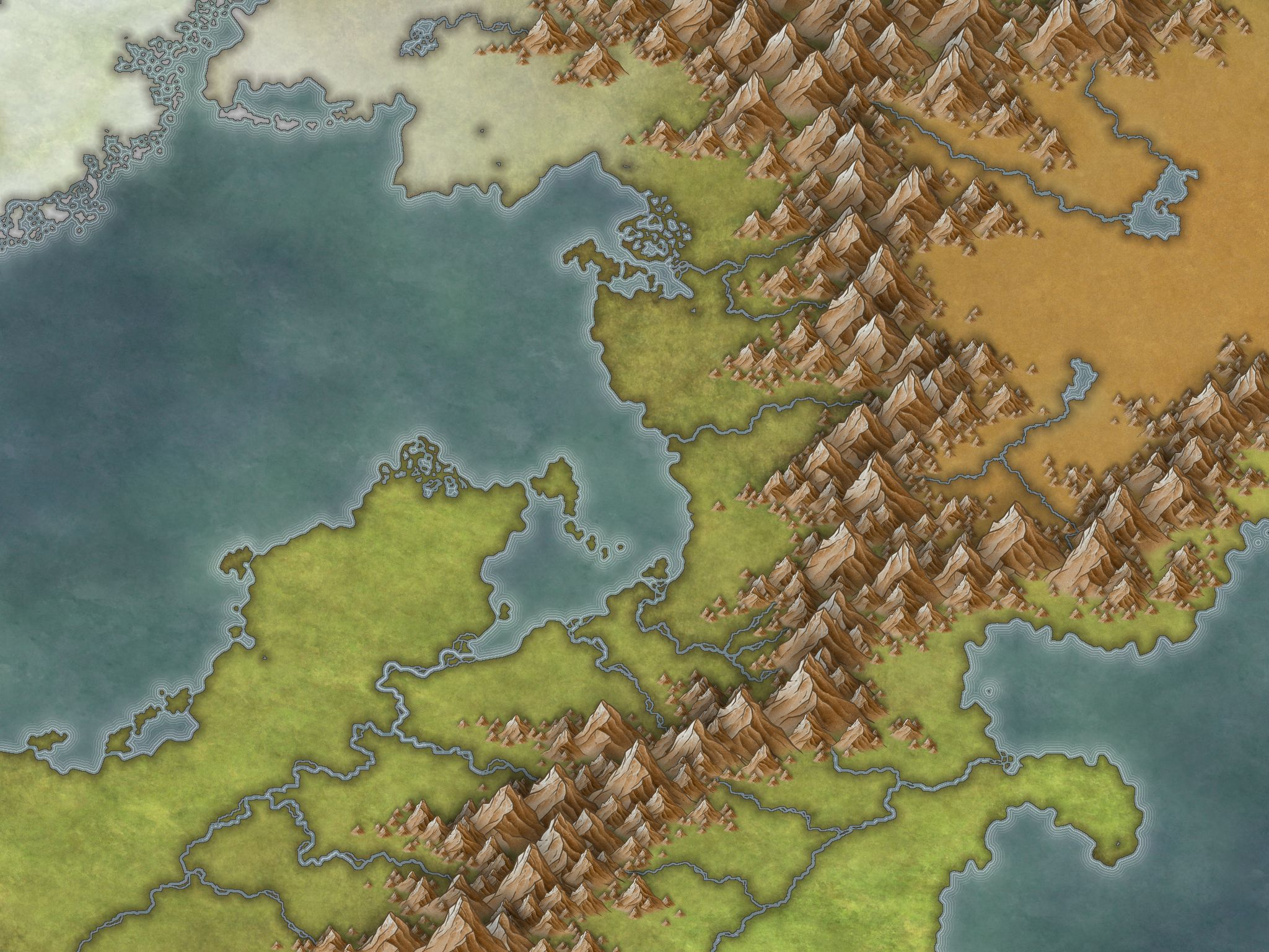 The Lands Free | Inkarnate - Create Fantasy Maps Online