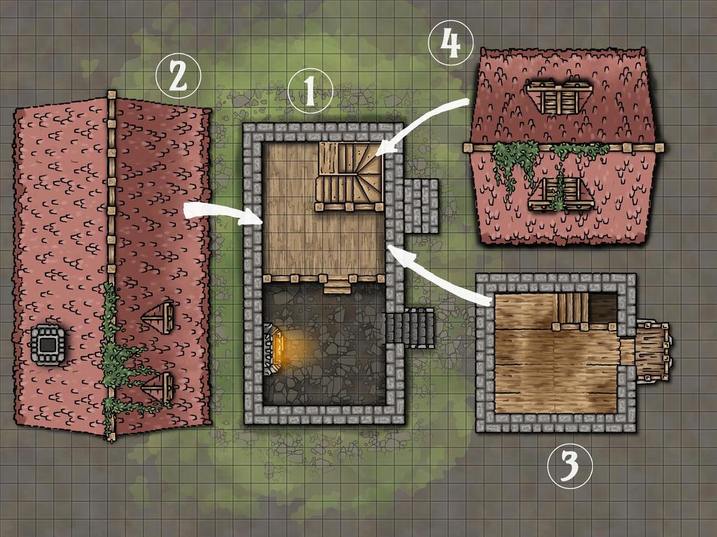 Fantasy World Style Floating Islands Sample | Inkarnate - Create ...