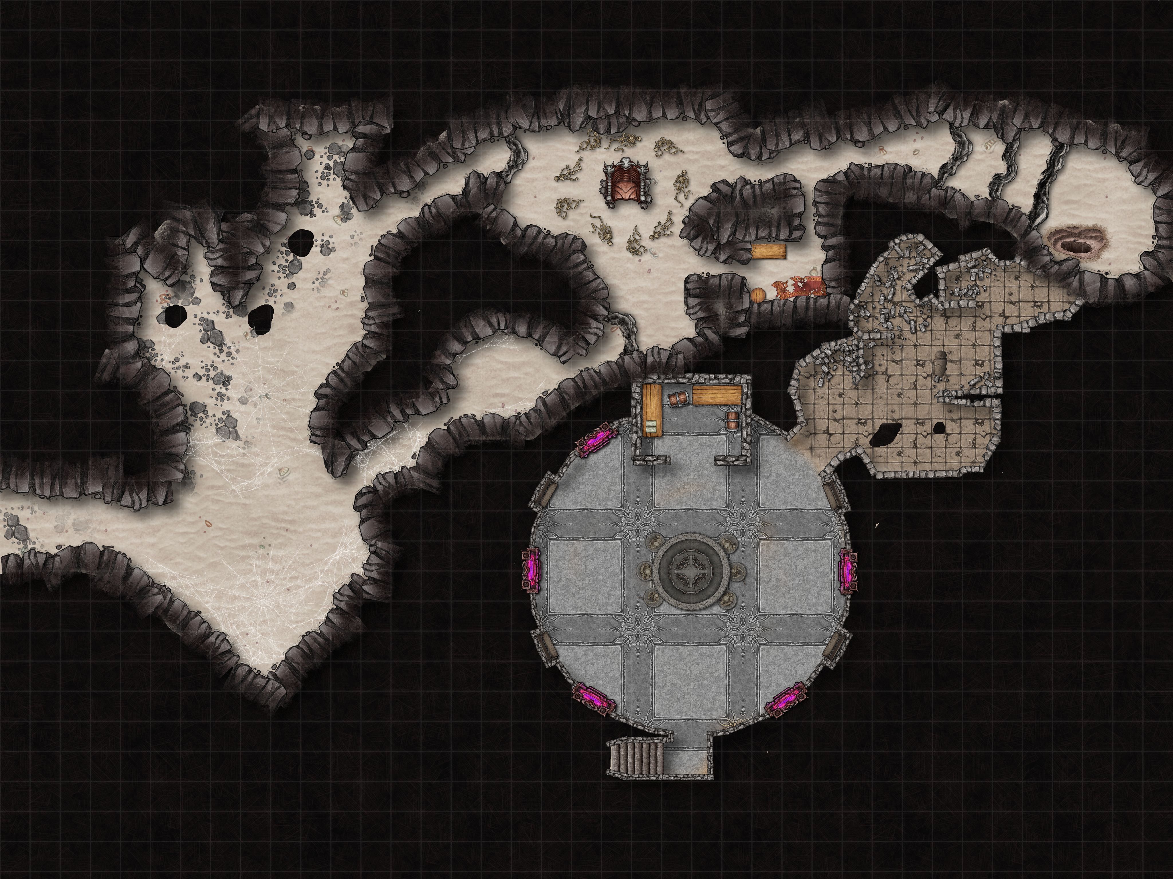 Pathfinder 2e - Age of Ashes #01: Goblinblood caves | Inkarnate ...