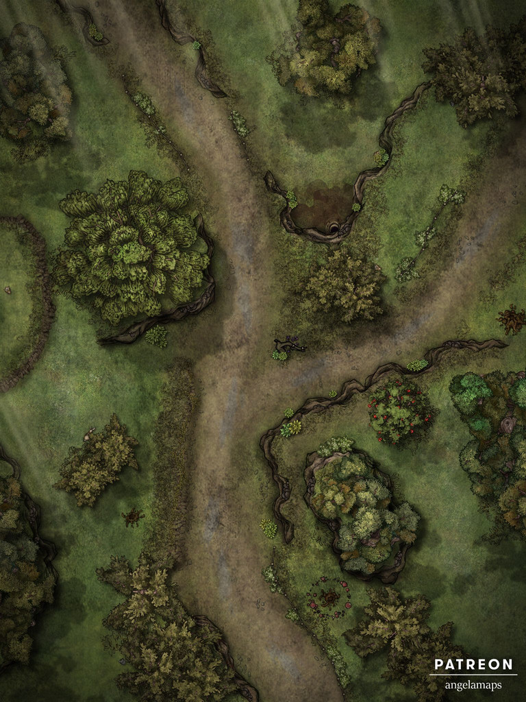 Underdark Waterfall | Inkarnate - Create Fantasy Maps Online