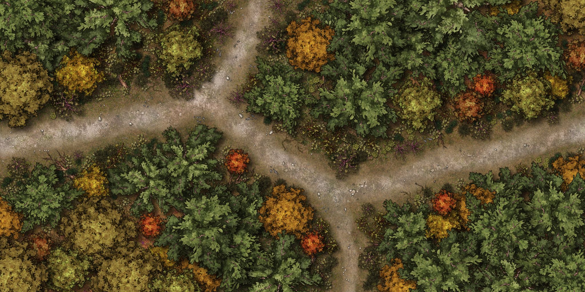 Forest road | Inkarnate - Create Fantasy Maps Online