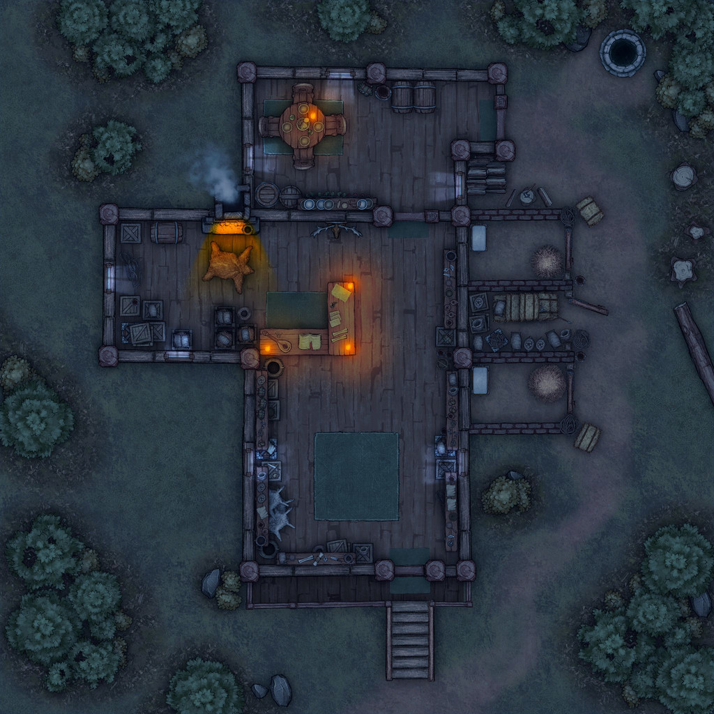 Krezk - Pool & Shrine | Inkarnate - Create Fantasy Maps Online