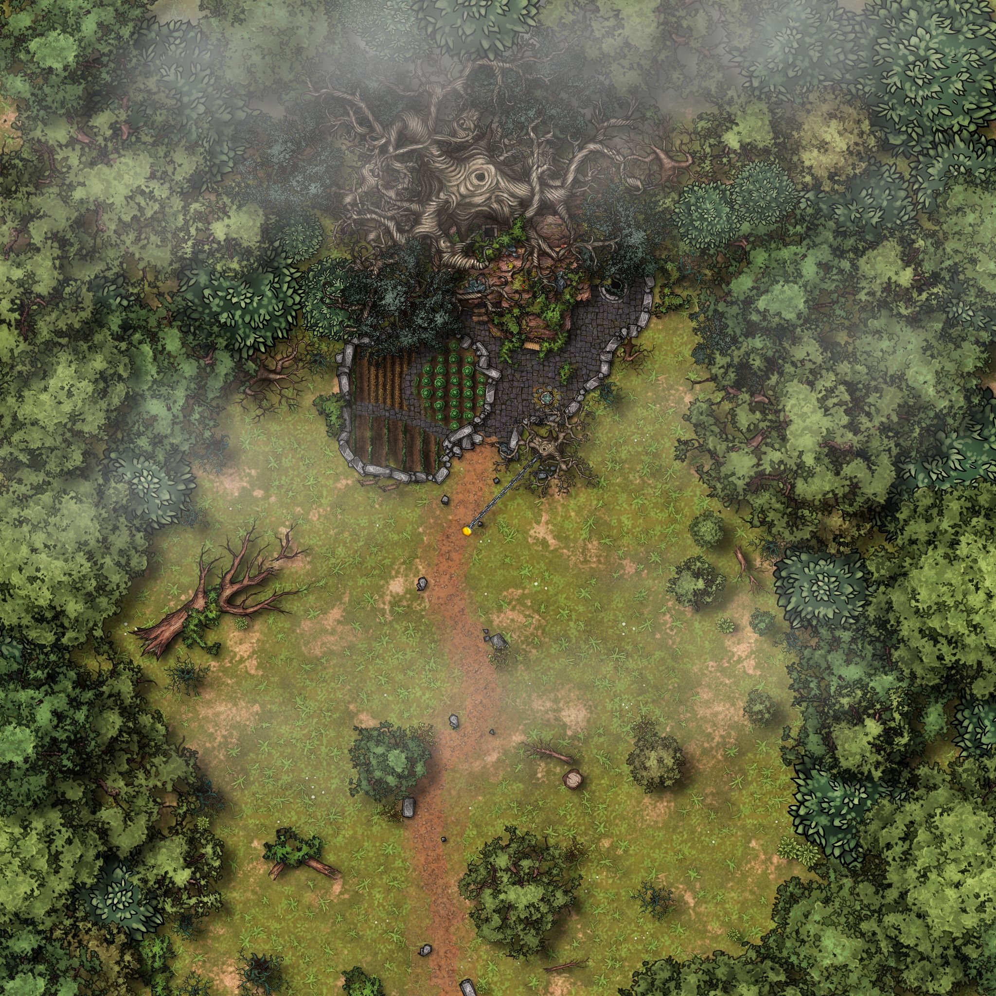 Hovel of the Hag | Inkarnate - Create Fantasy Maps Online