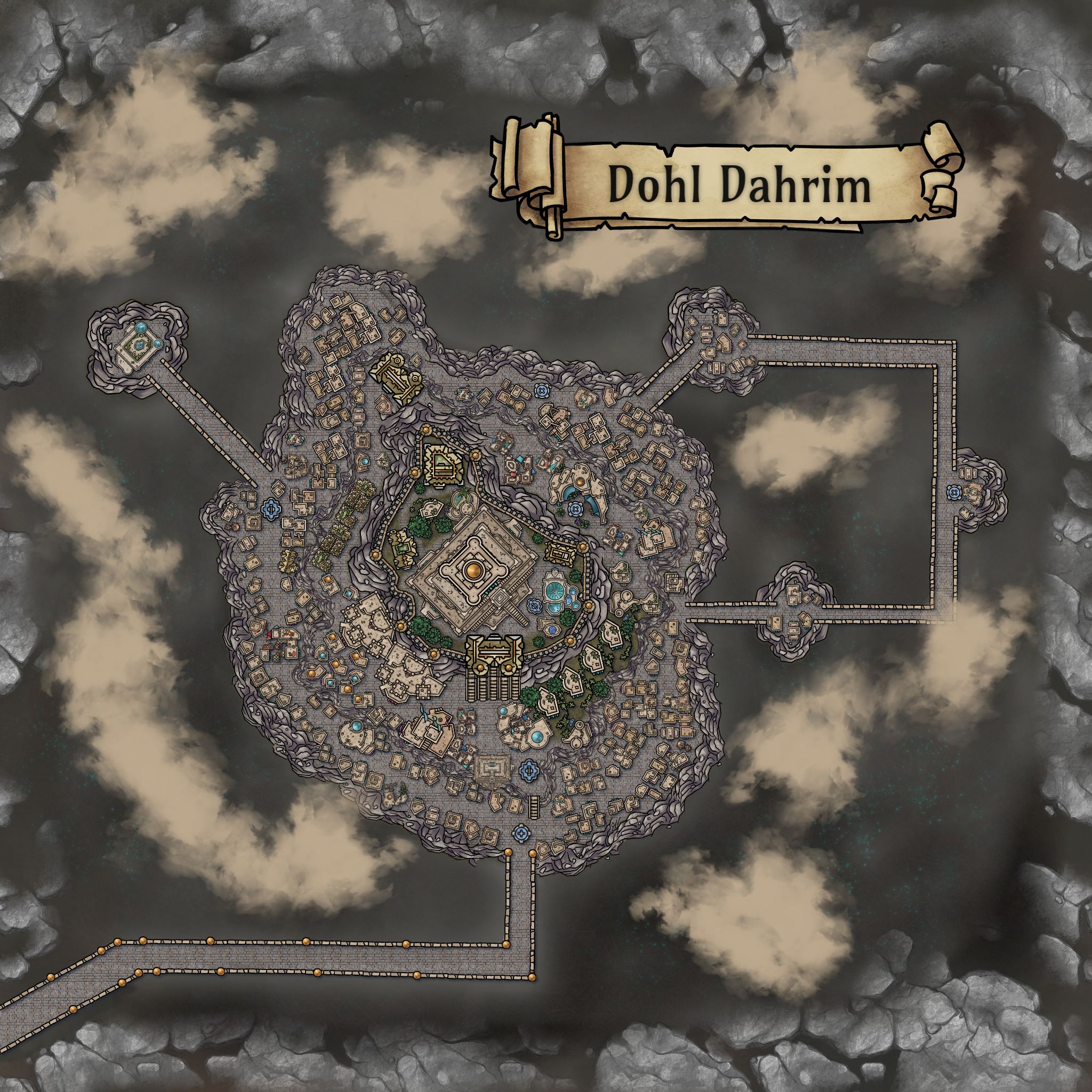 Dhol Dirihm | Inkarnate - Create Fantasy Maps Online