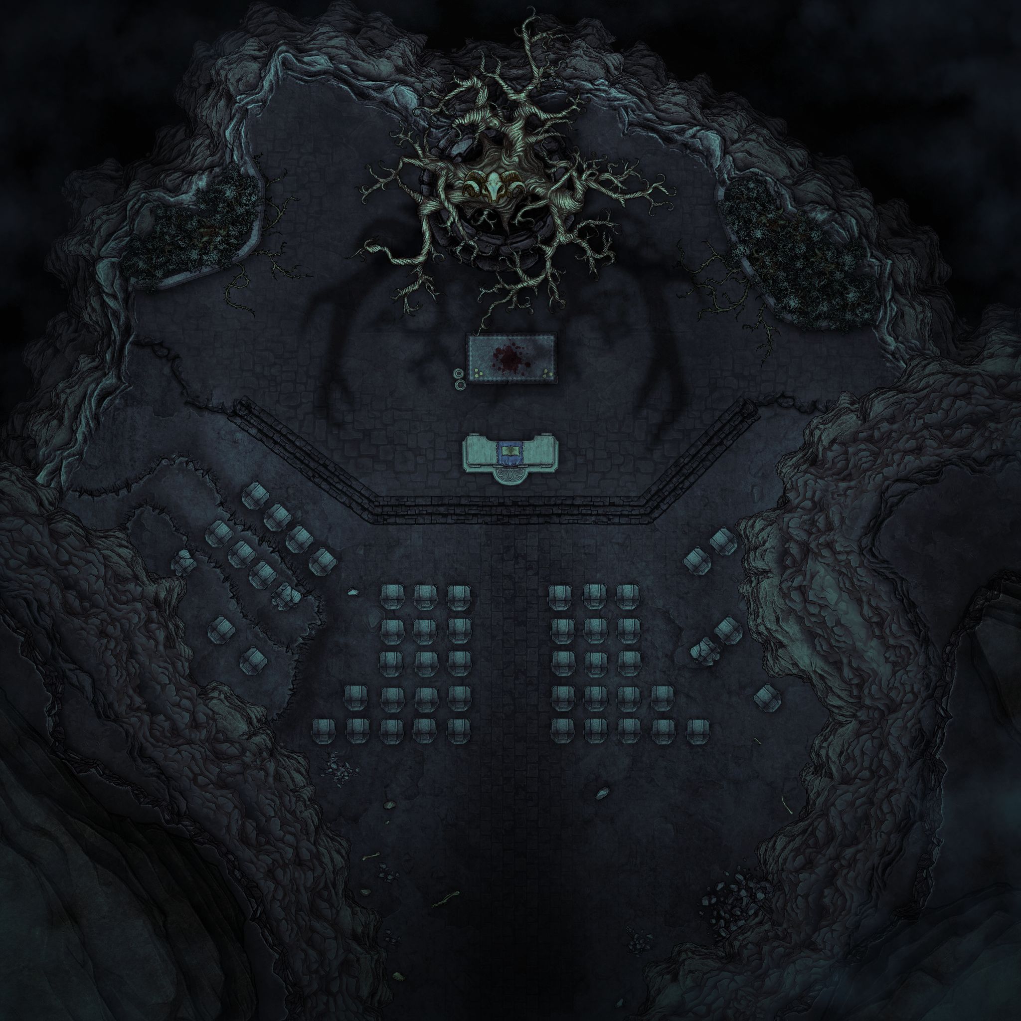 Corrupted Shrine | Inkarnate - Create Fantasy Maps Online