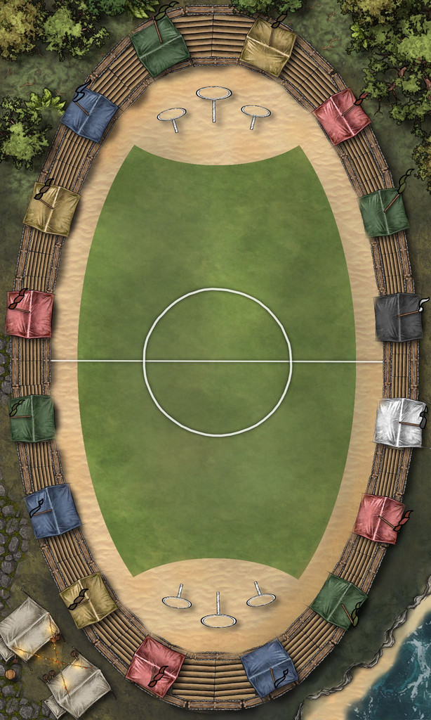 Wizarding school game feild | Inkarnate - Create Fantasy Maps Online