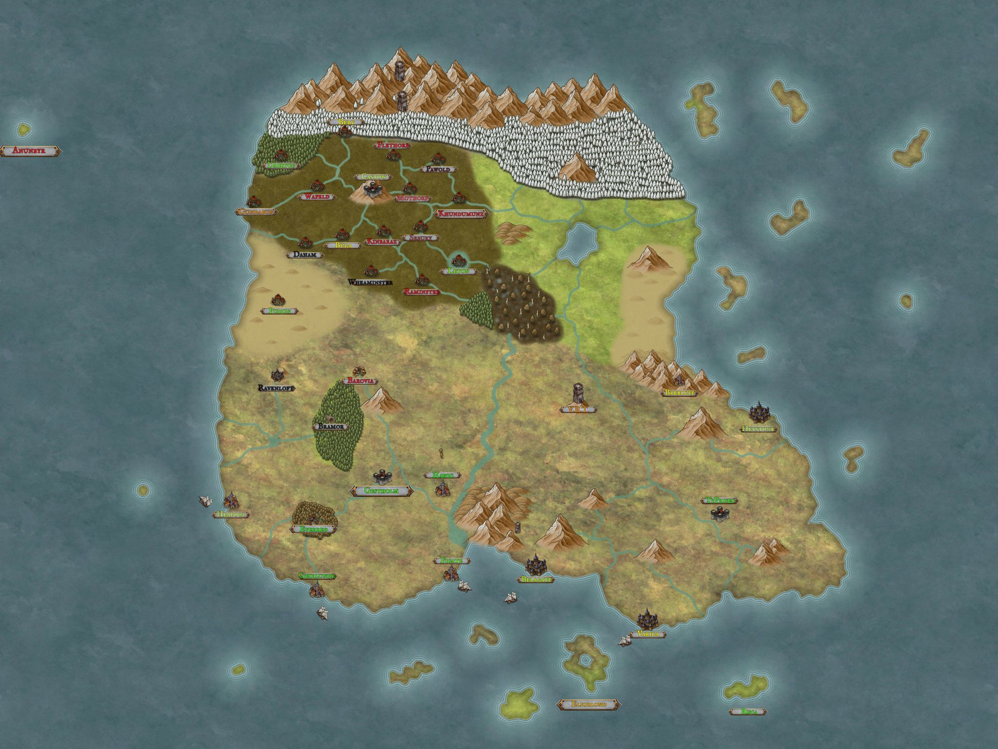Straud map | Inkarnate - Create Fantasy Maps Online