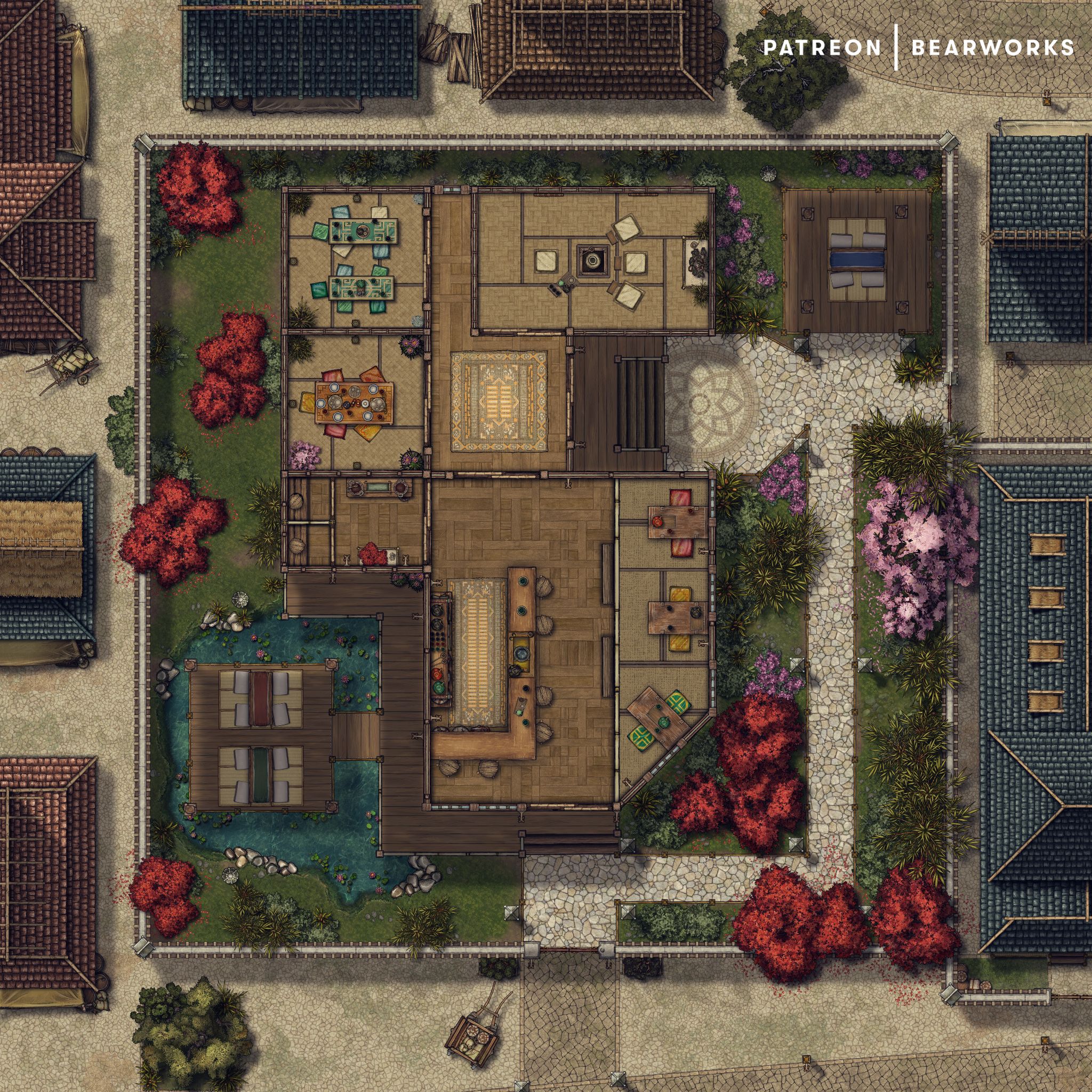 Tea House | Inkarnate - Create Fantasy Maps Online