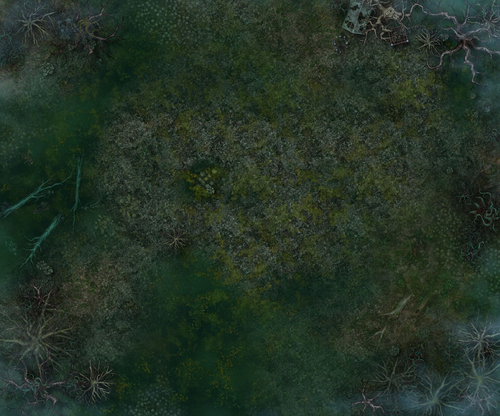 Large swamp map | Inkarnate - Create Fantasy Maps Online