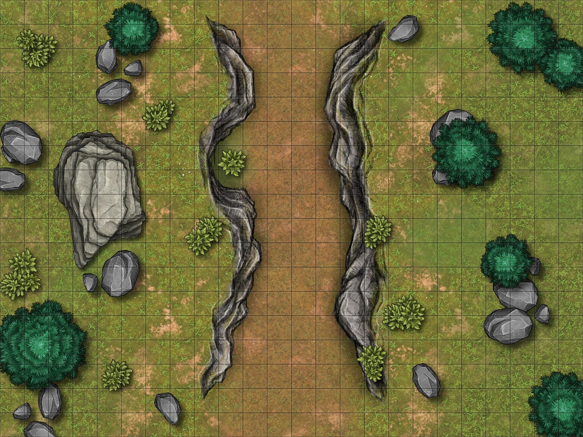Low Plains: Crevice | Inkarnate - Create Fantasy Maps Online