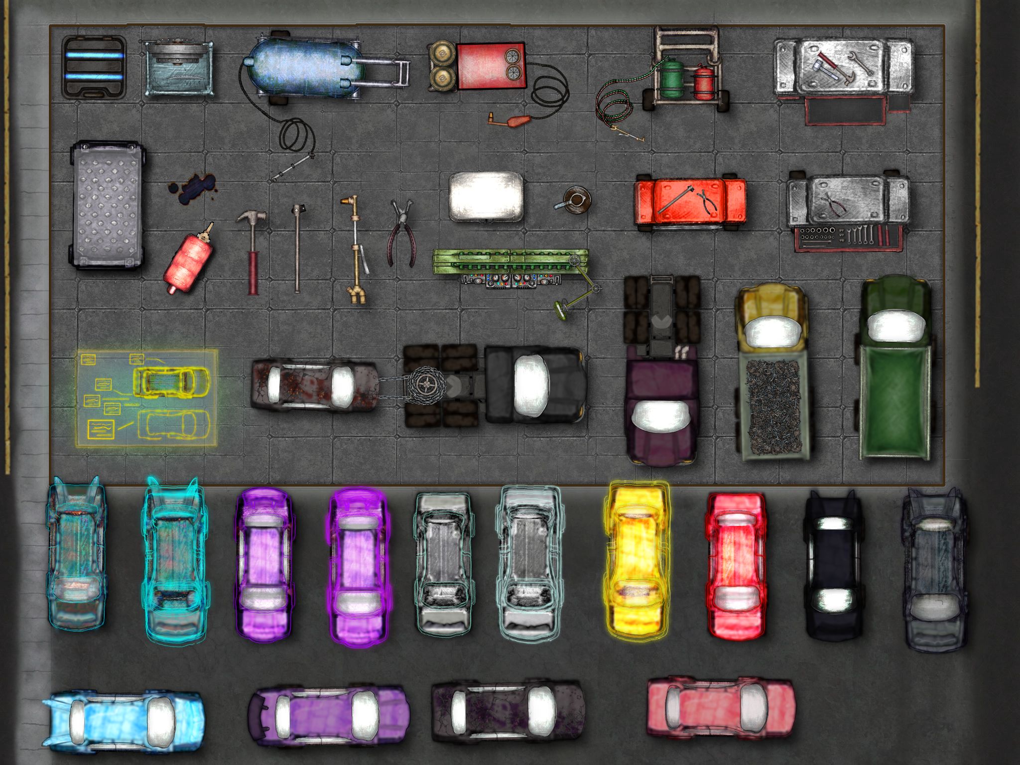 The cyberpunk mechanic's tool pack (mtoboekid11 Version with Renamed ...