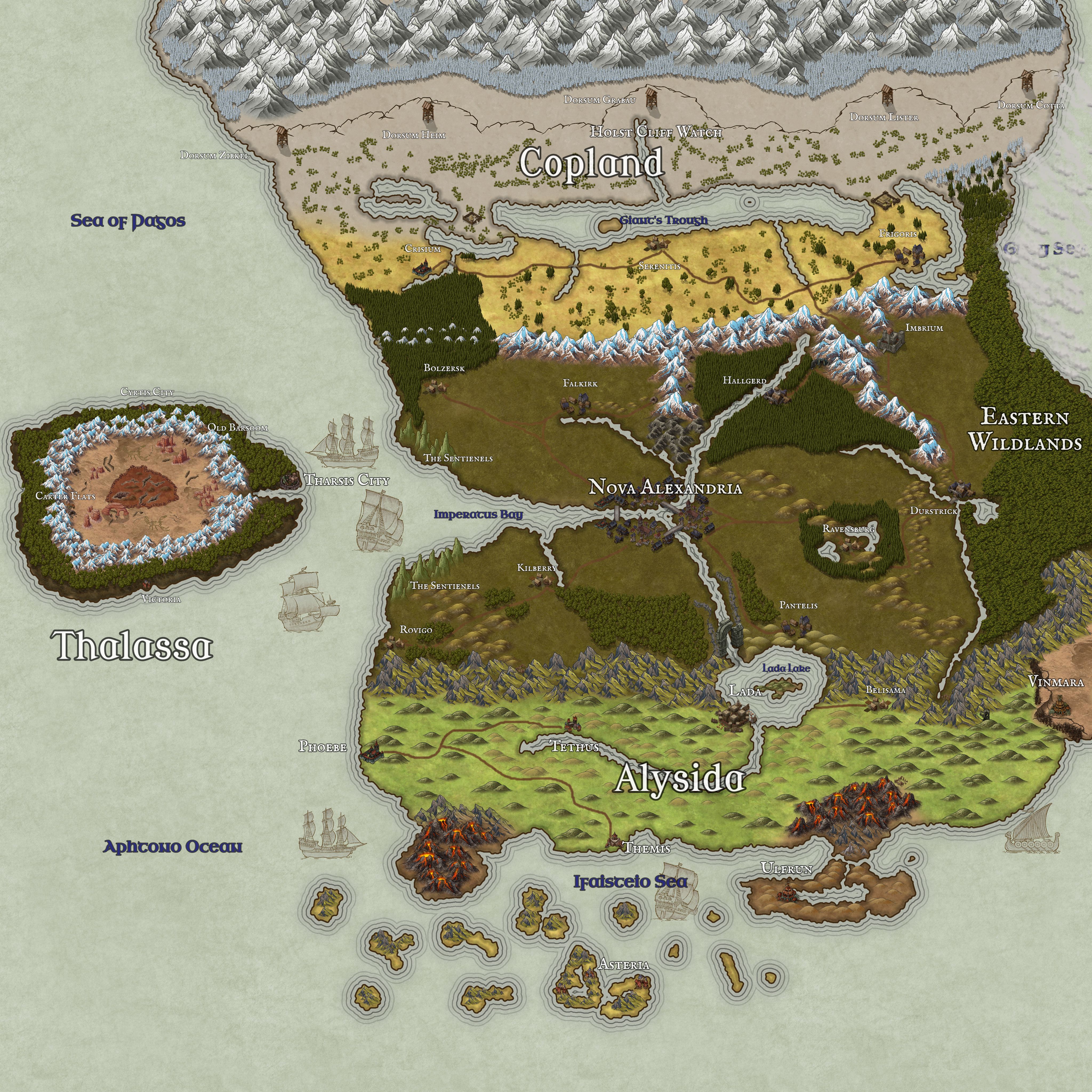 Starsiege Campaign Map | Inkarnate - Create Fantasy Maps Online