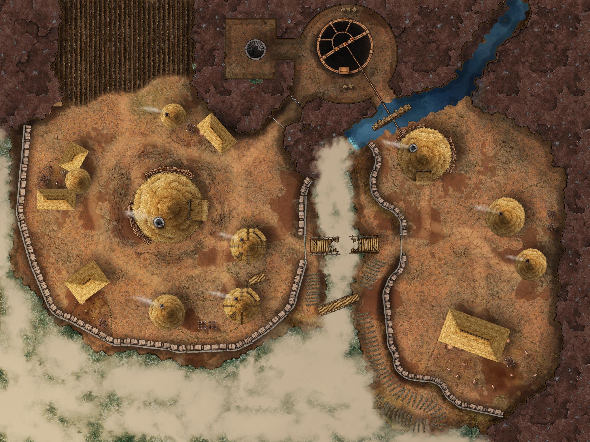 Ironslag (Yakfolk Village) | Inkarnate - Create Fantasy Maps Online