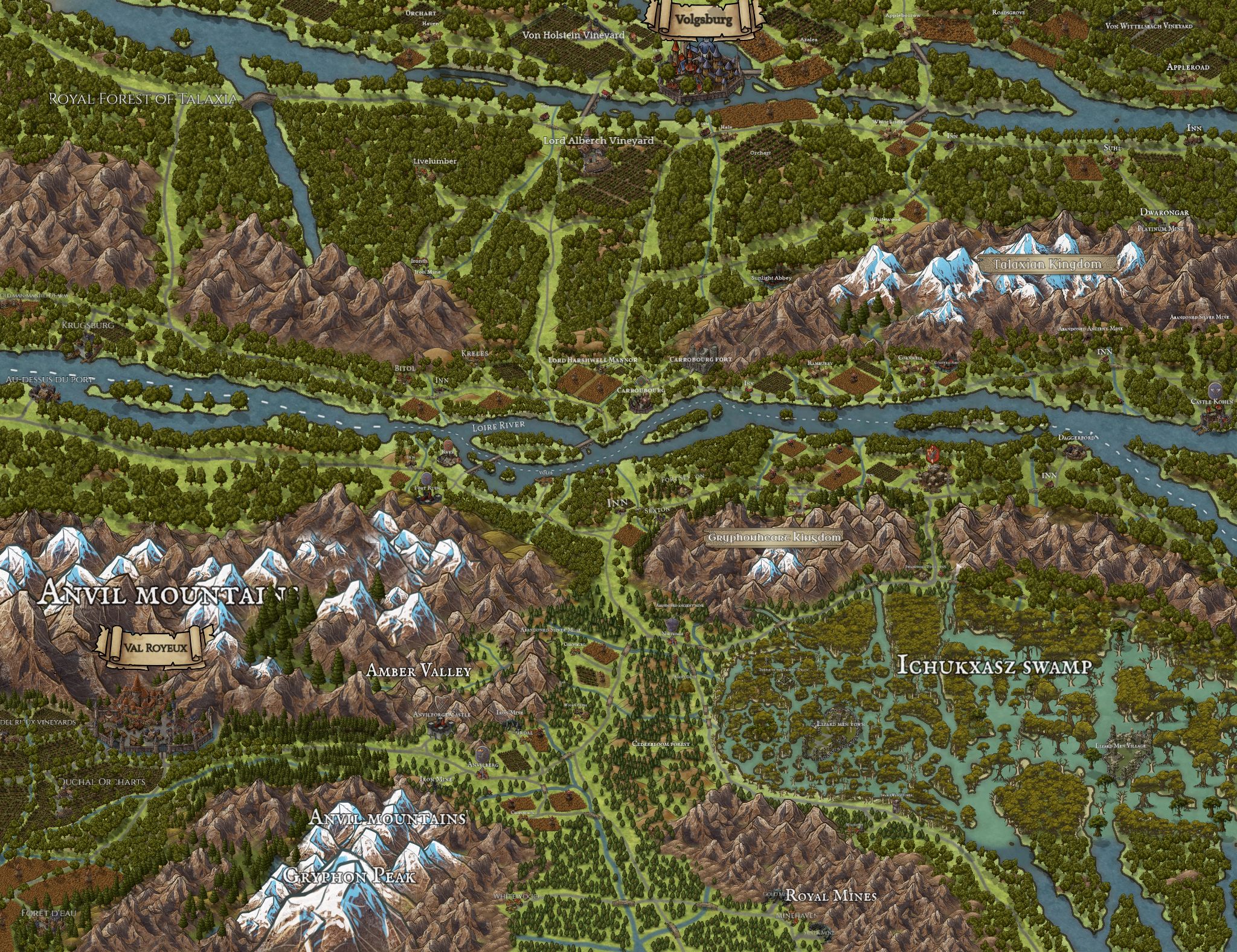 Regional map | Inkarnate - Create Fantasy Maps Online