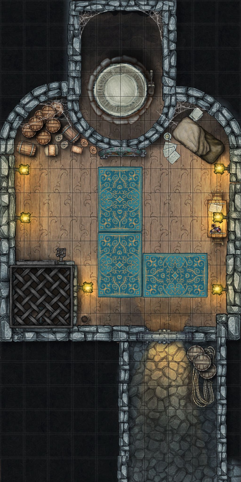 Crystalline Hold Receiving Room | Inkarnate - Create Fantasy Maps Online