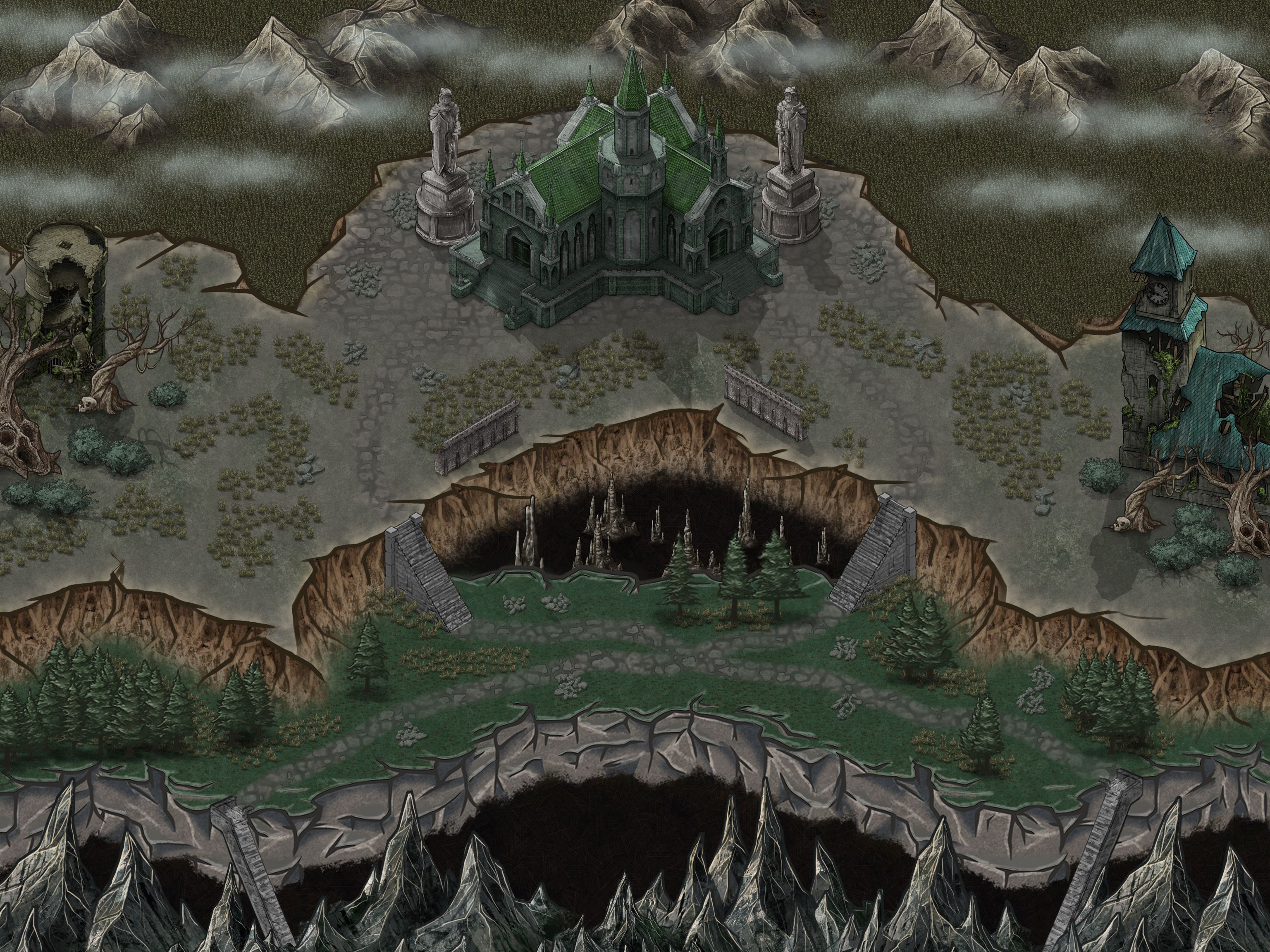 Temple of Fate | Inkarnate - Create Fantasy Maps Online