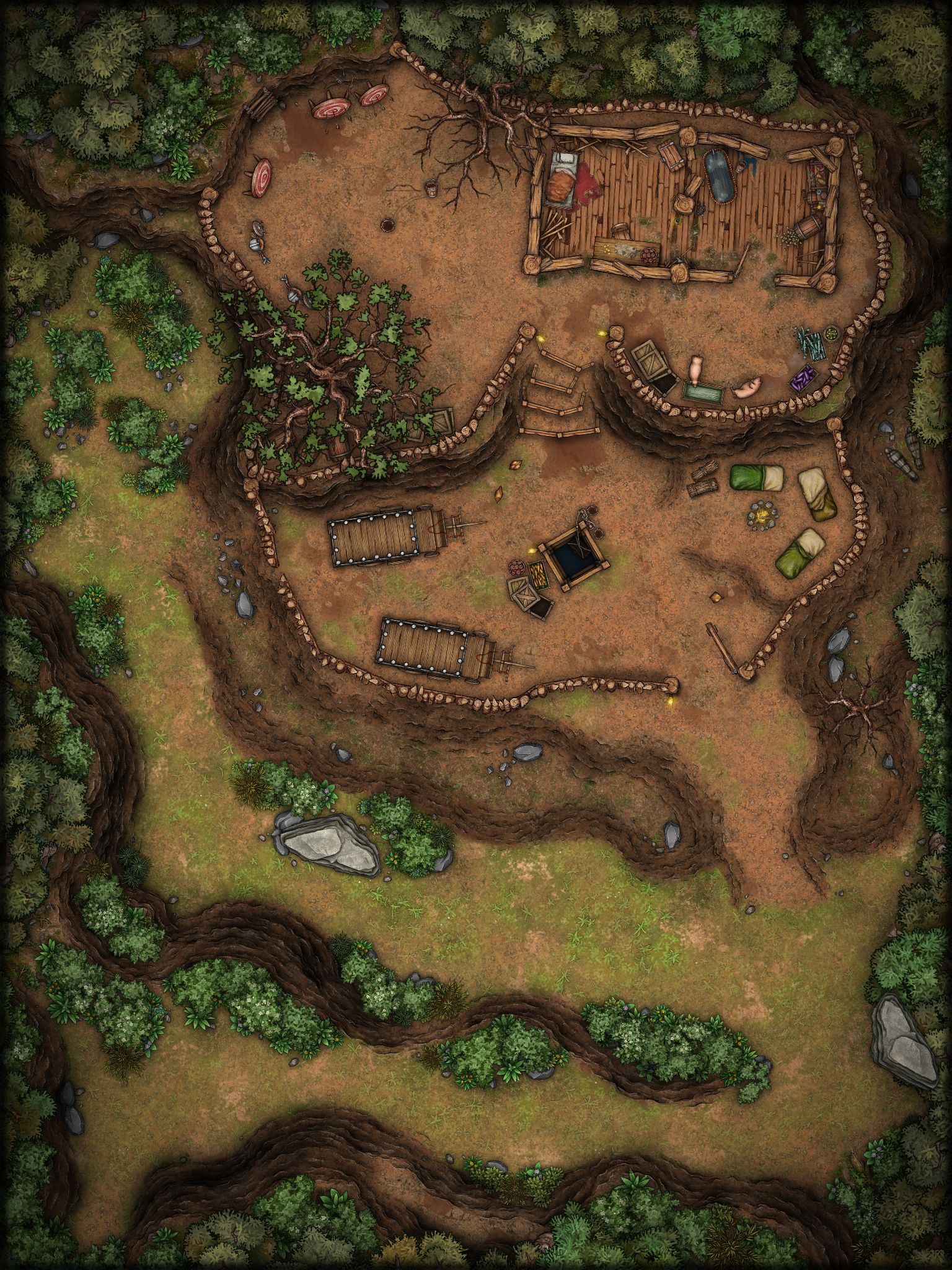 Bandit Camp | Inkarnate - Create Fantasy Maps Online
