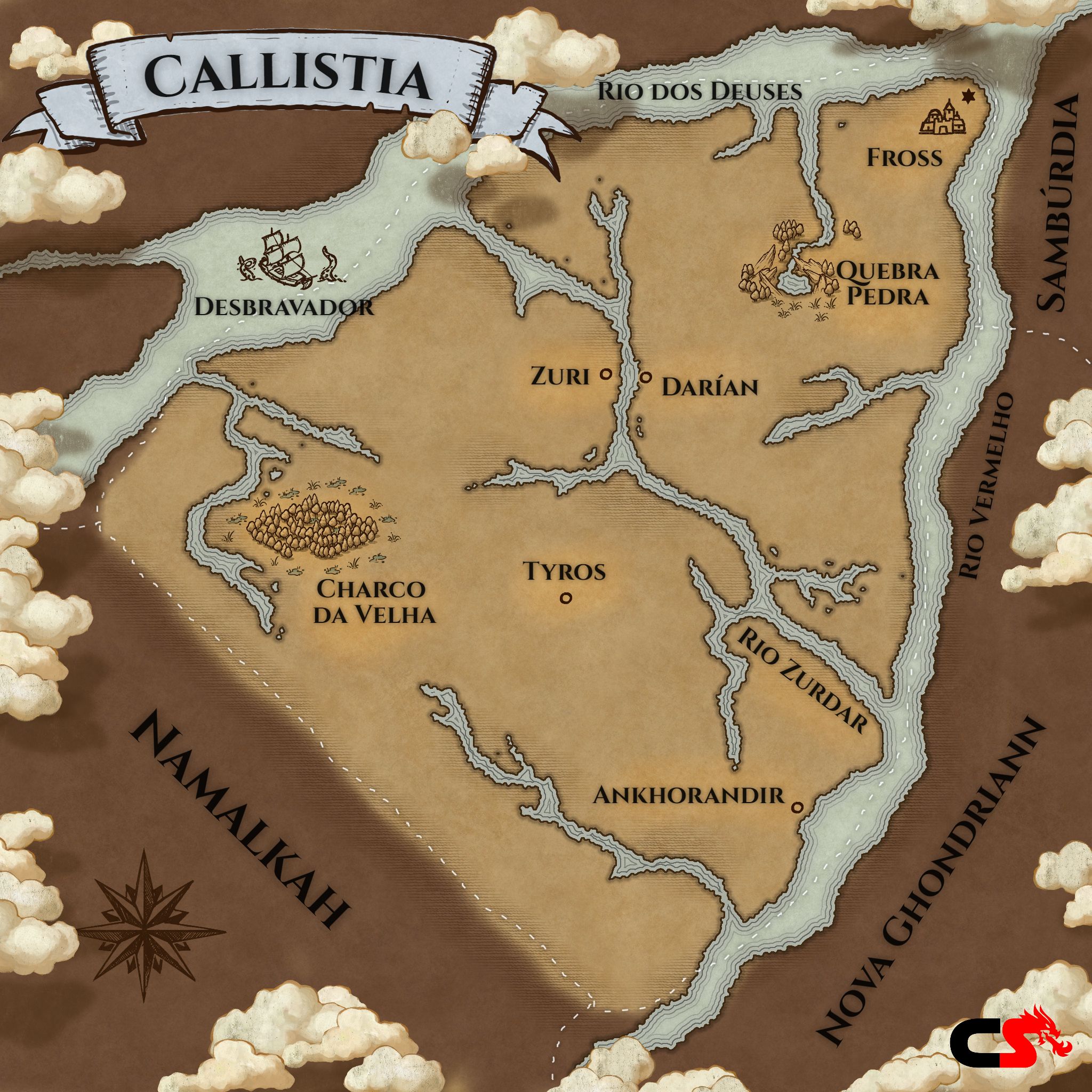 Callistia | Inkarnate - Create Fantasy Maps Online