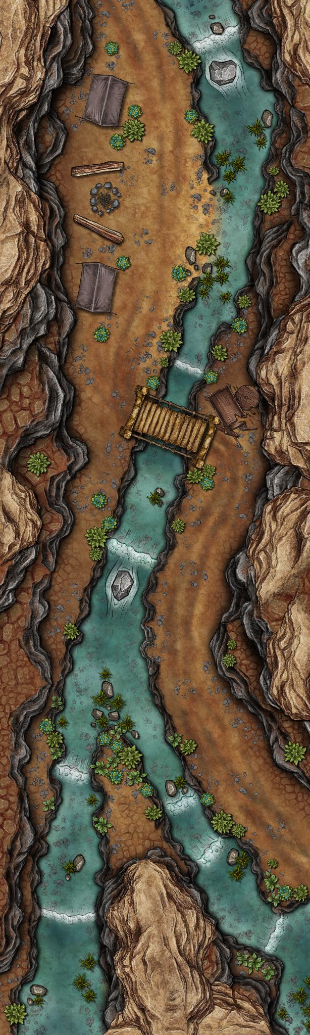 Canyon Pass | Inkarnate - Create Fantasy Maps Online