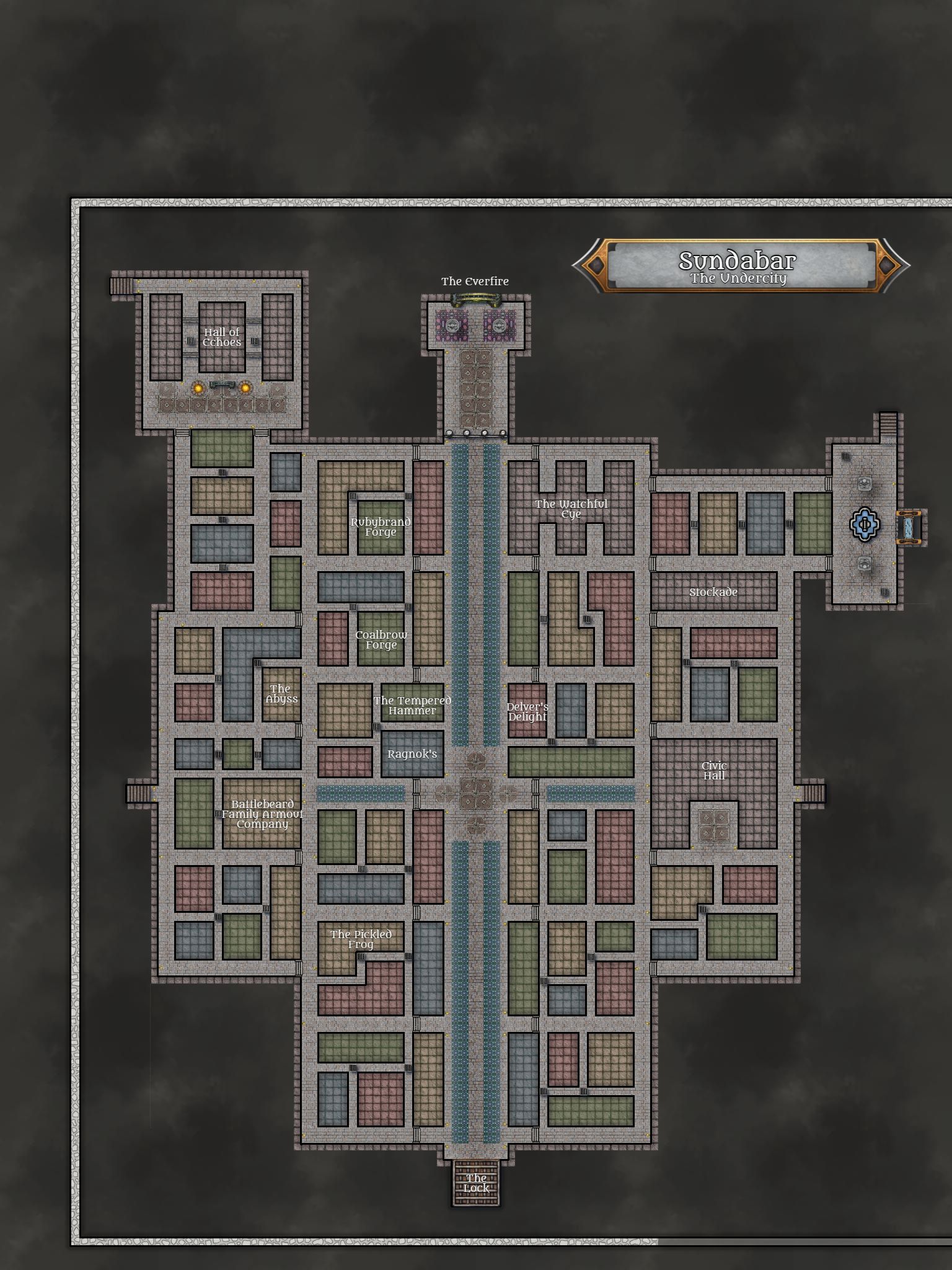 Sundabar (Undercity) | Inkarnate - Create Fantasy Maps Online