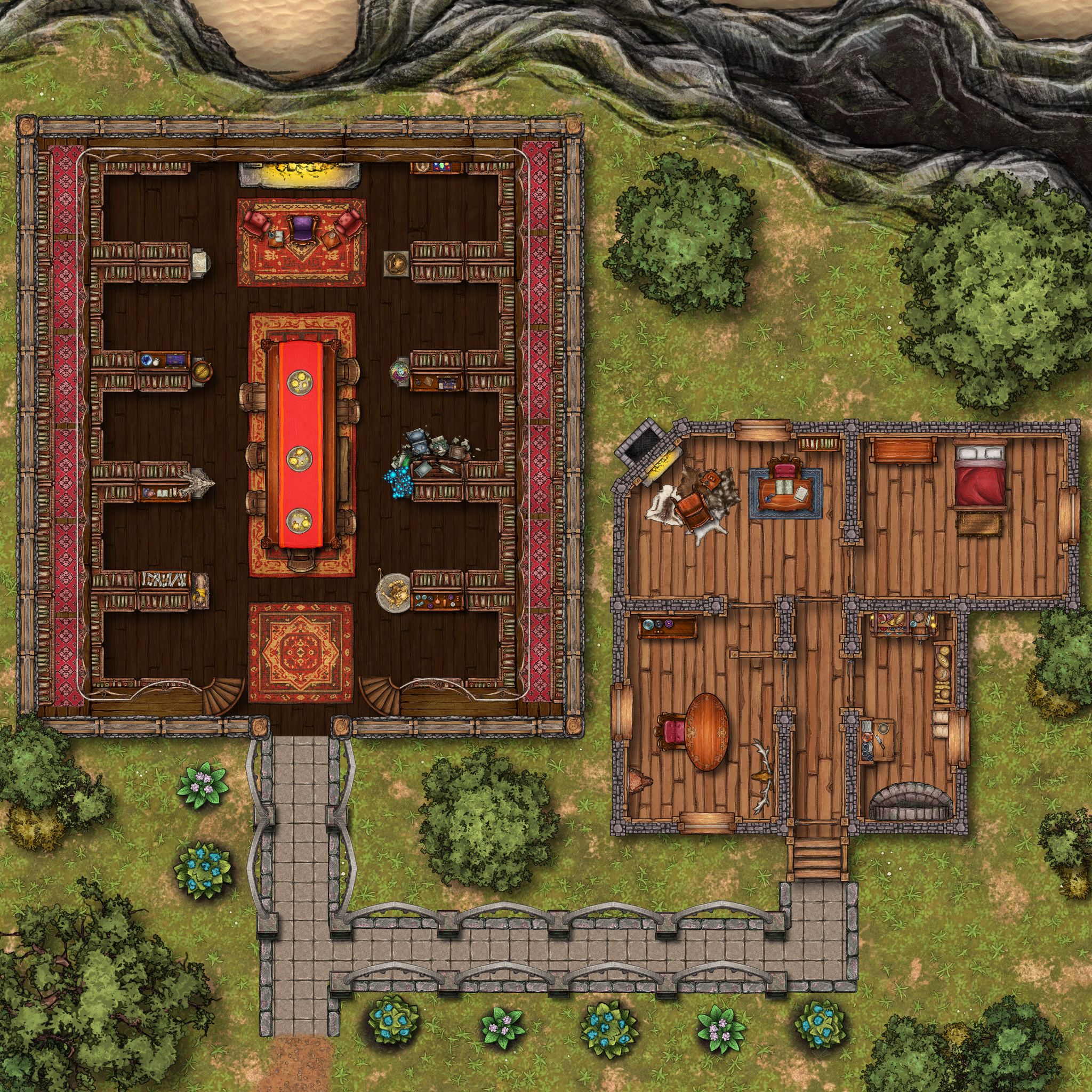 Eliander's House | Inkarnate - Create Fantasy Maps Online