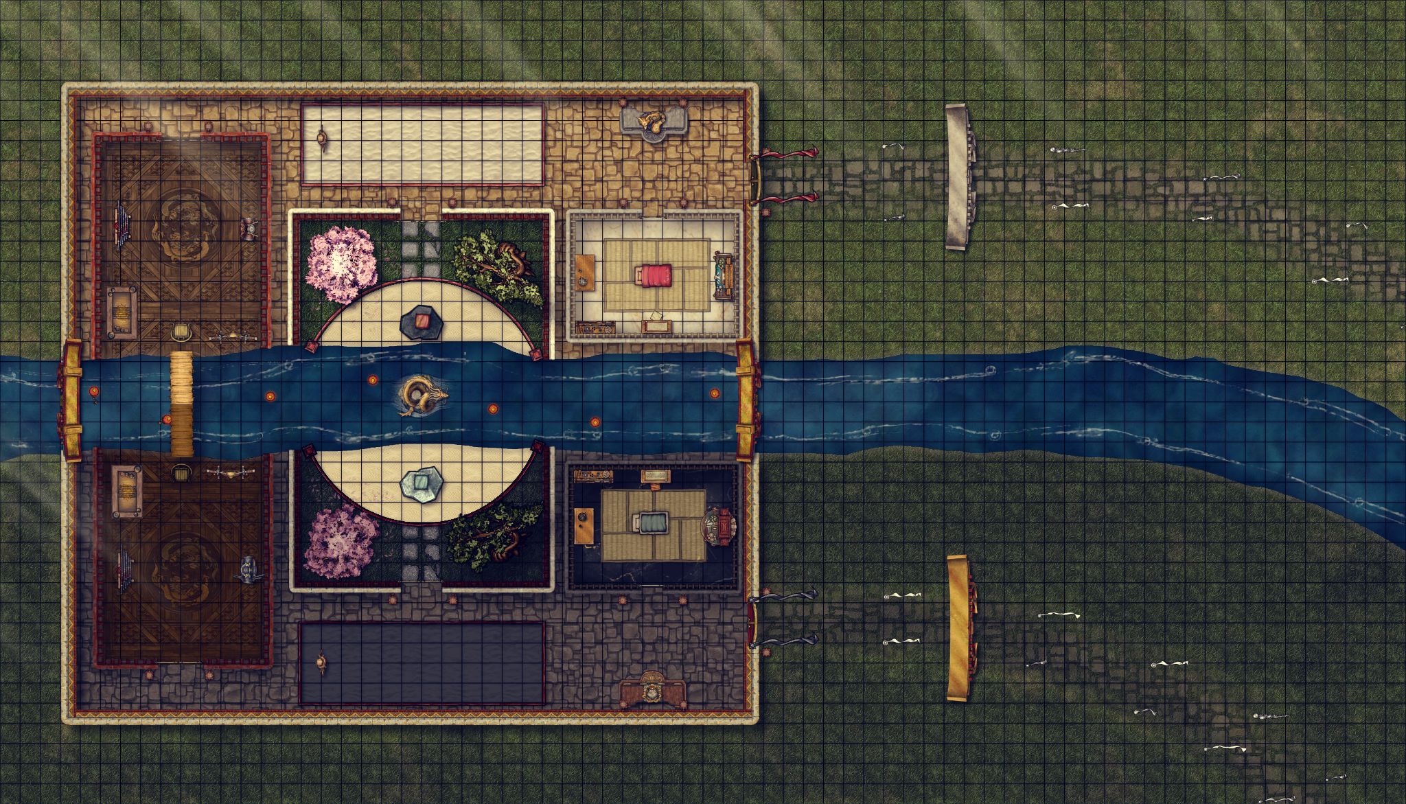 Hikari to Yami Temple | Inkarnate - Create Fantasy Maps Online