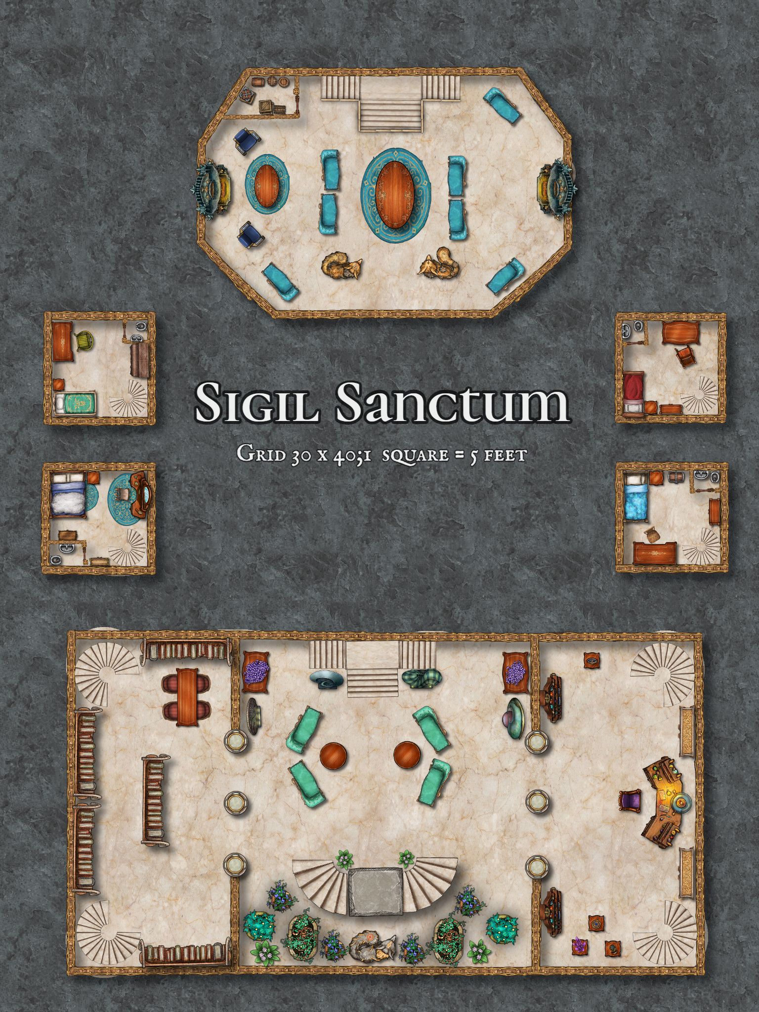 Sigil Sanctum_Vecna Eve of Ruin | Inkarnate - Create Fantasy Maps Online