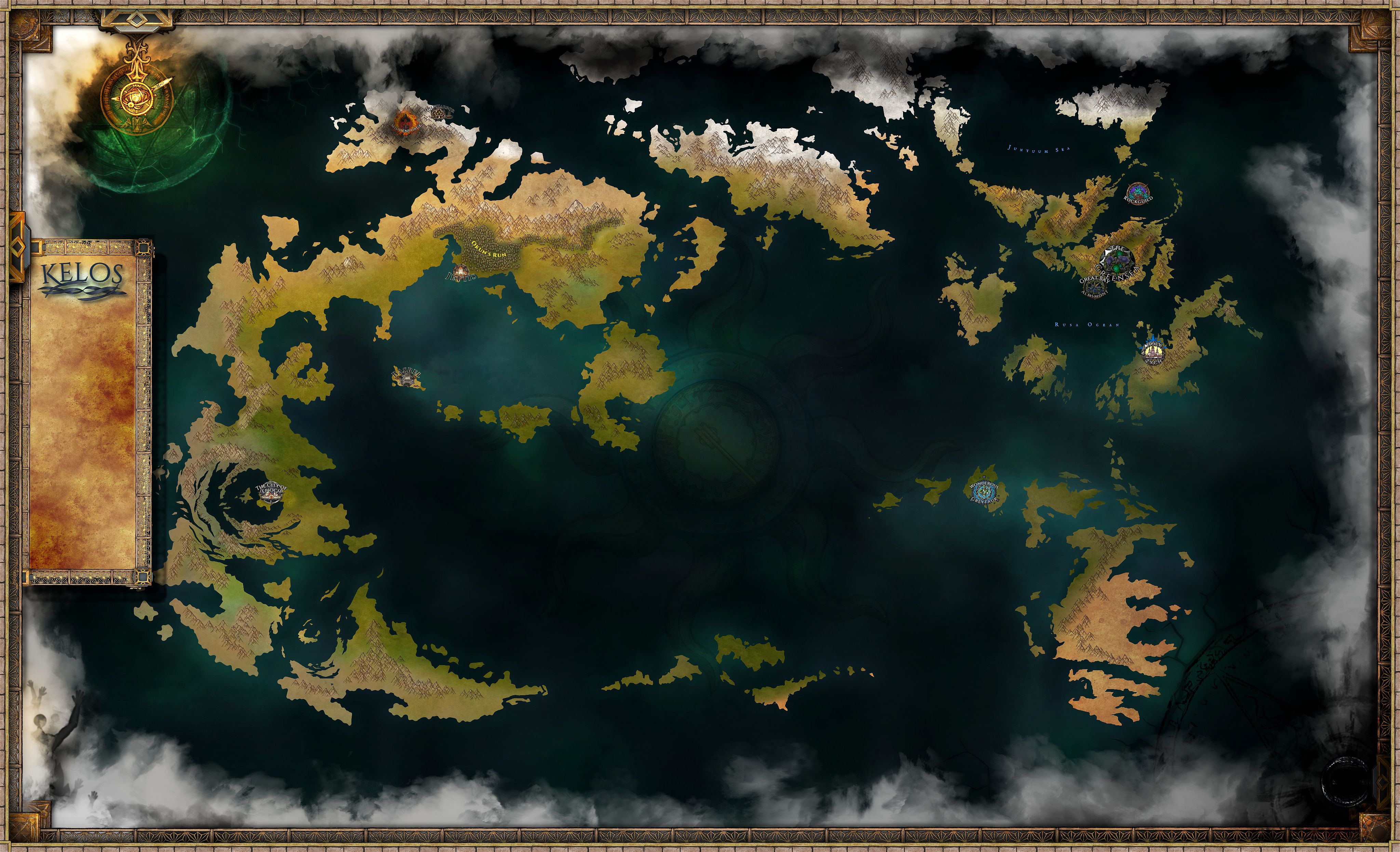 Cosma World Map | Inkarnate - Create Fantasy Maps Online