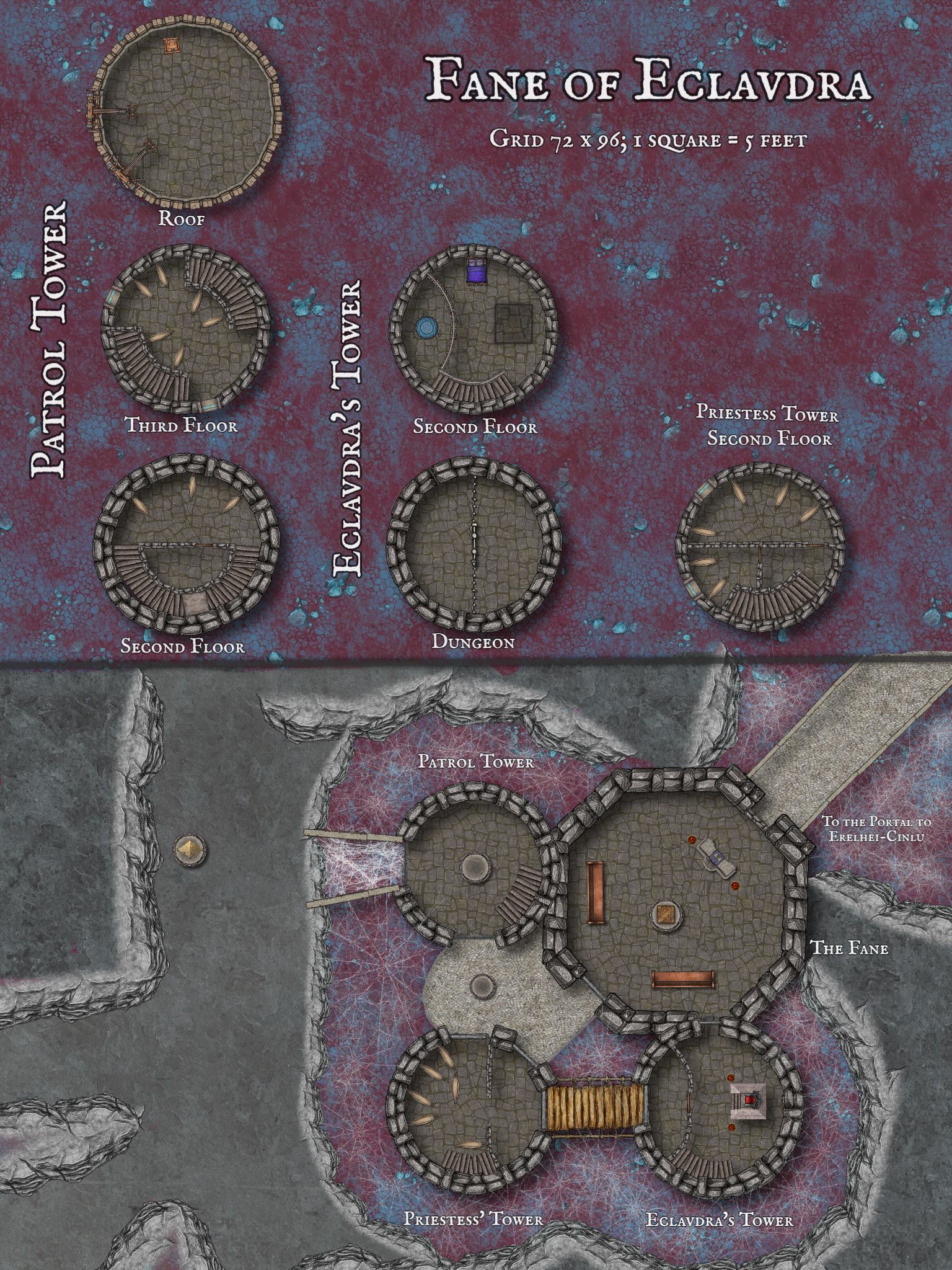 Fane of Eclavdra | Inkarnate - Create Fantasy Maps Online