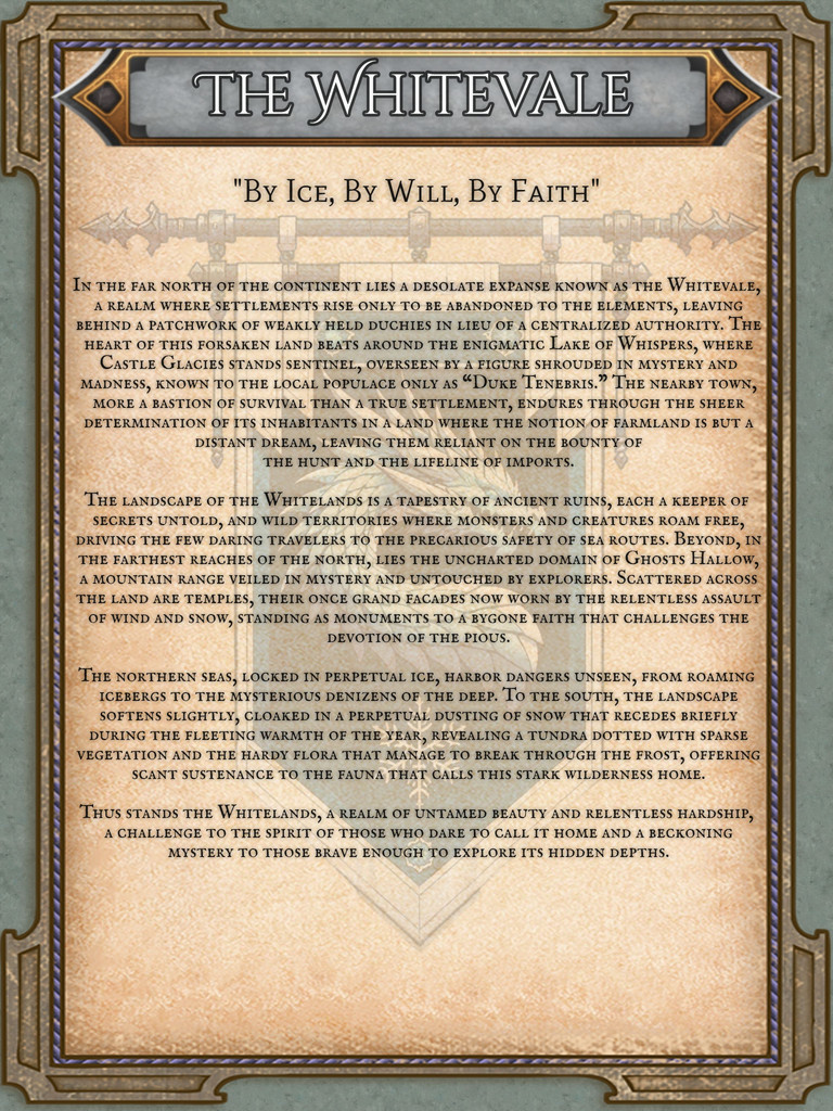 The Whitevale | Inkarnate - Create Fantasy Maps Online