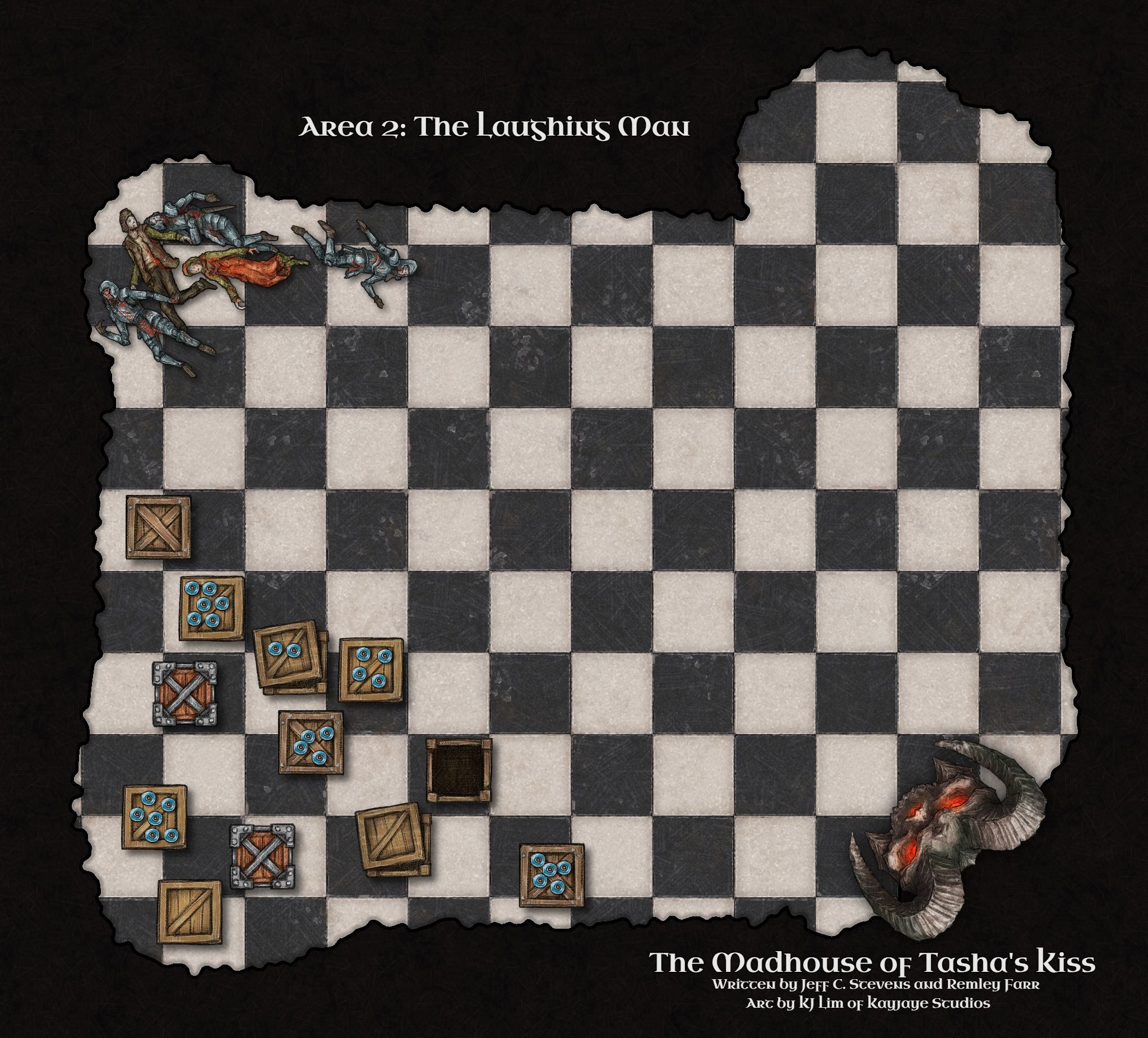 Area 2: The Laughing Man (No Grid) | Inkarnate - Create Fantasy Maps Online