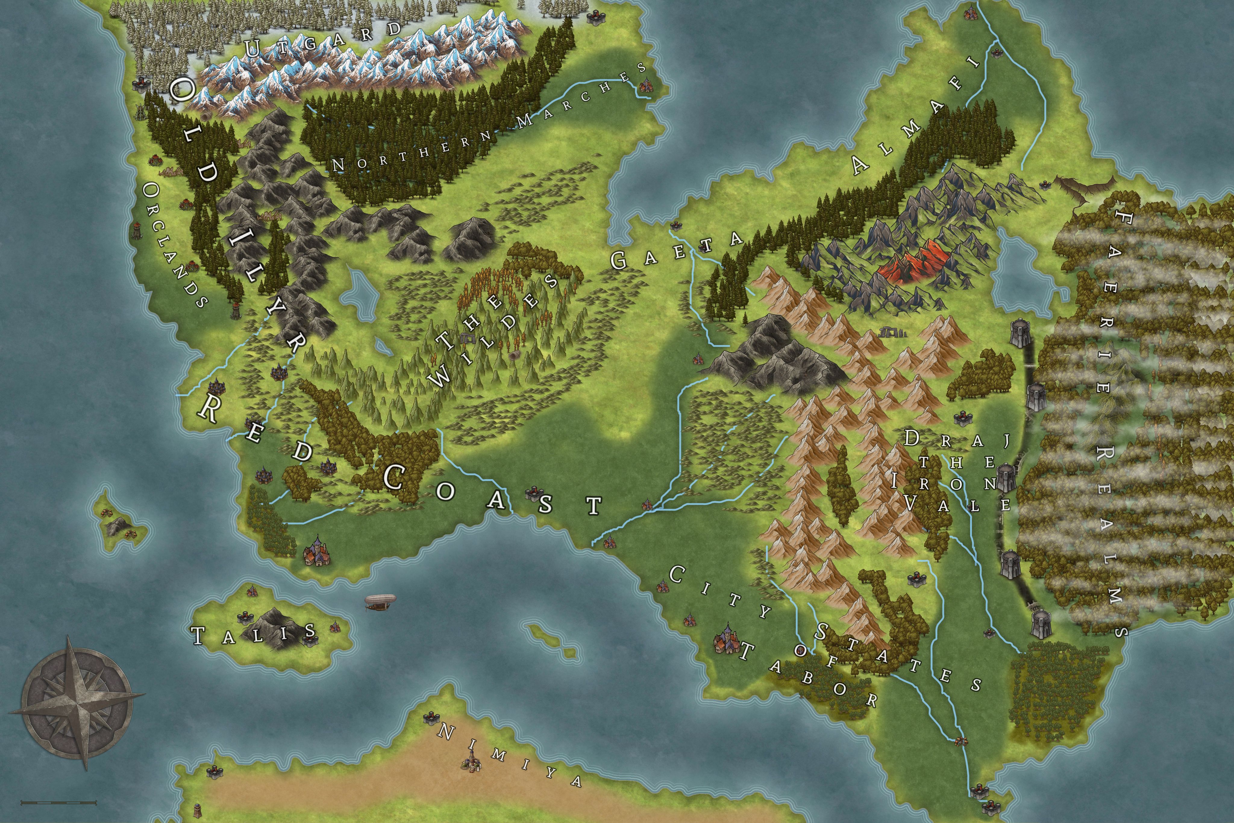 Inkarnate - Create Fantasy Maps Online
