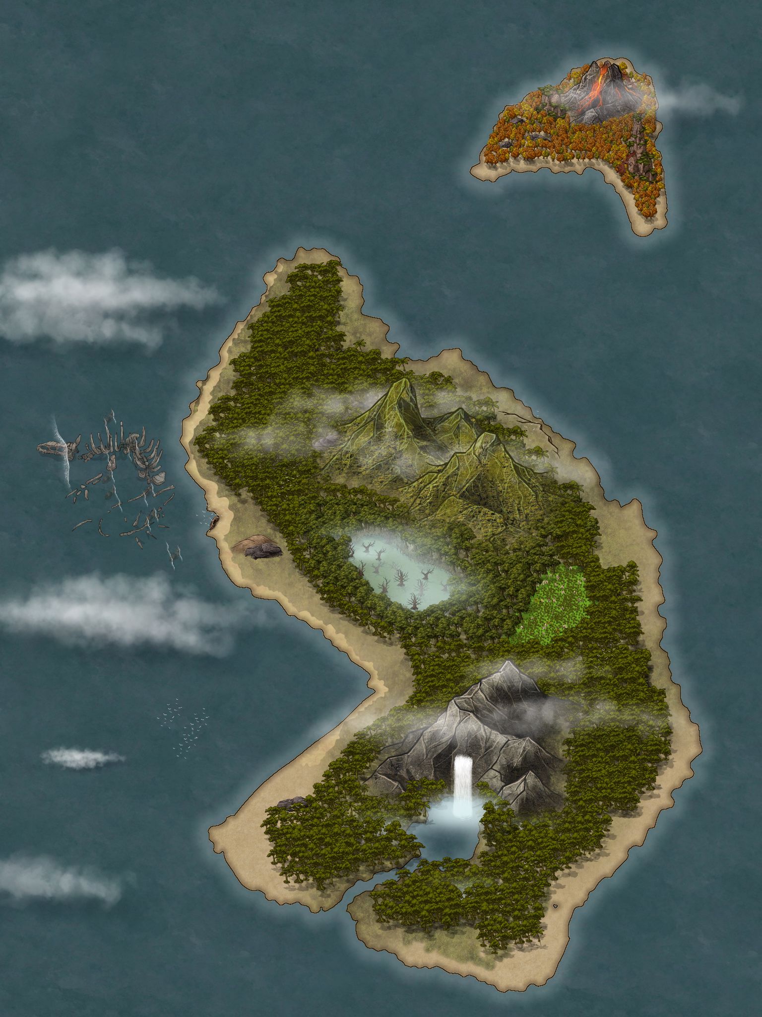 island | Inkarnate - Create Fantasy Maps Online
