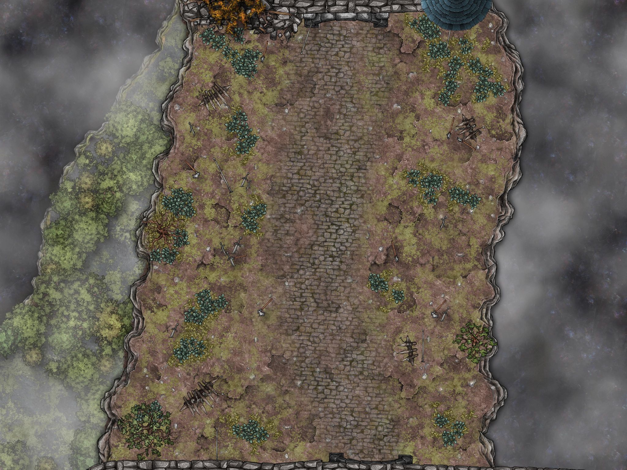 Margit's bridge | Inkarnate - Create Fantasy Maps Online