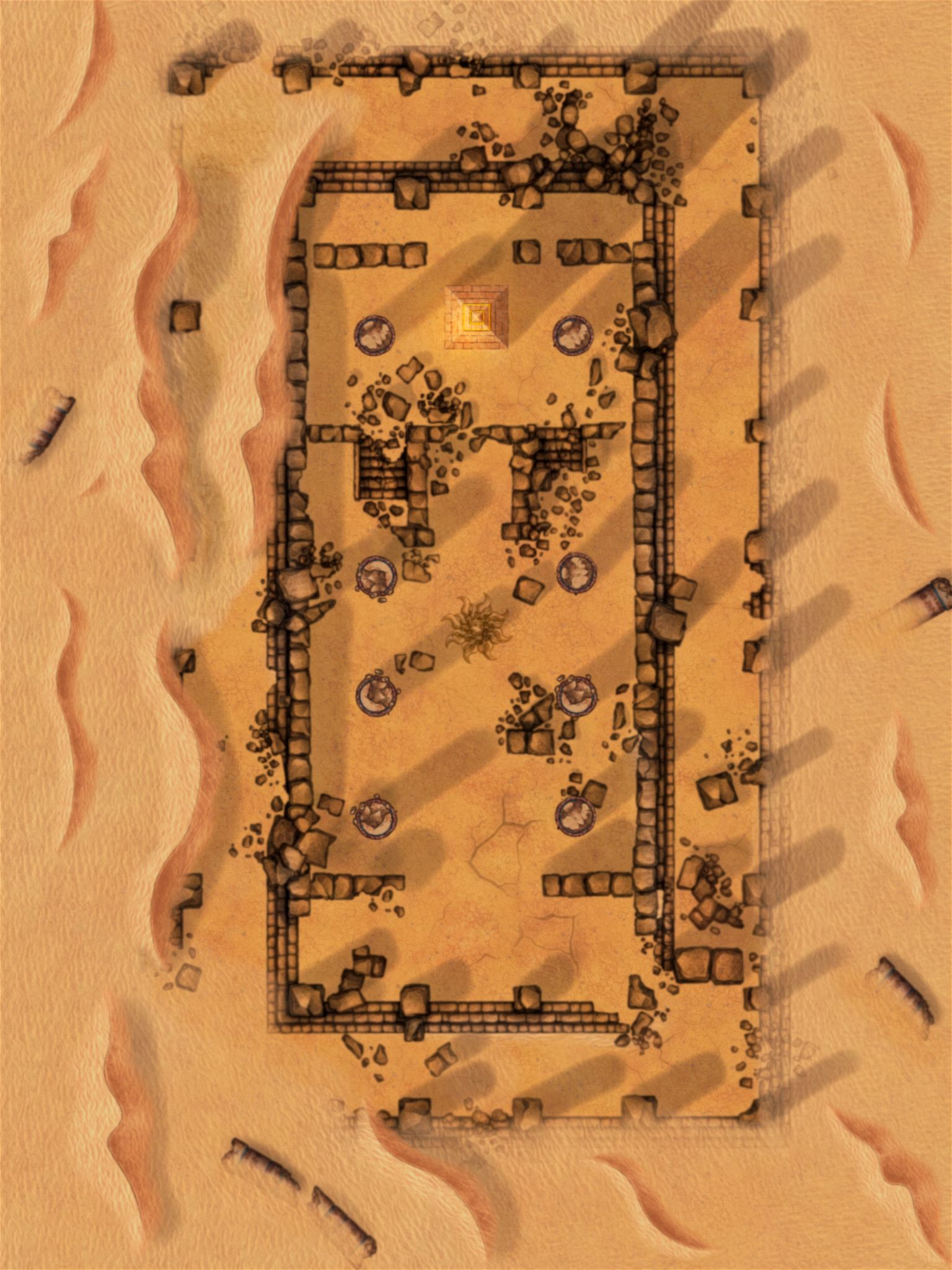 The Lonely Obelisk | Inkarnate - Create Fantasy Maps Online