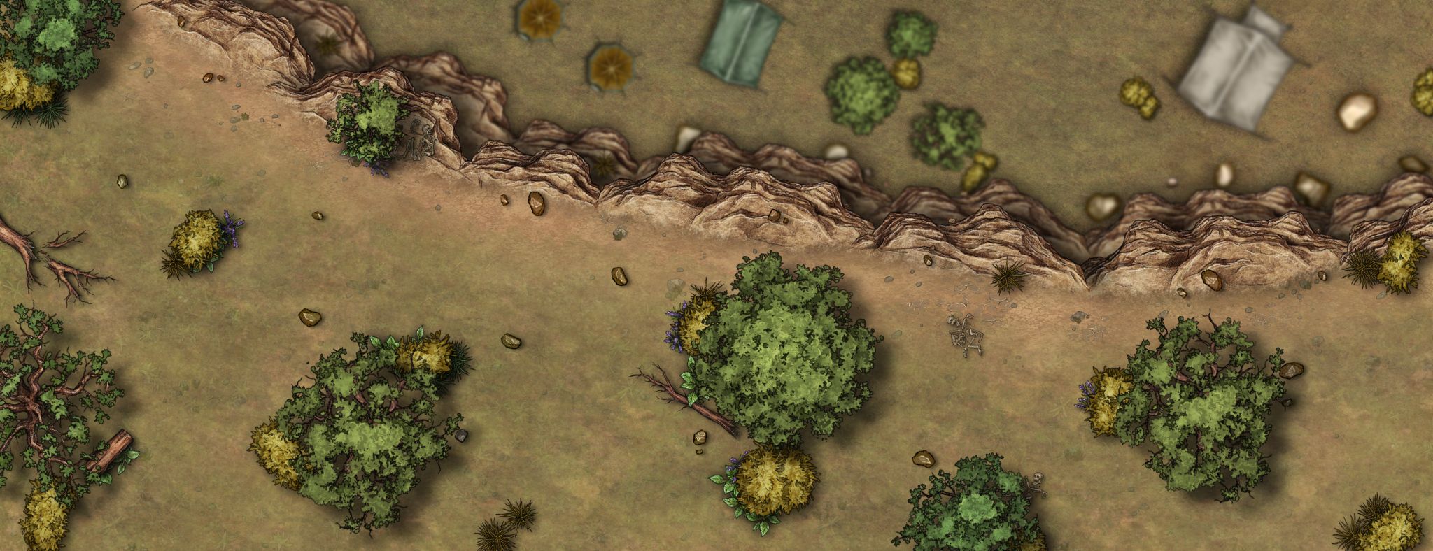 Raider Camp Outer Perimeter - HotDQ 40x15 | Inkarnate - Create Fantasy ...