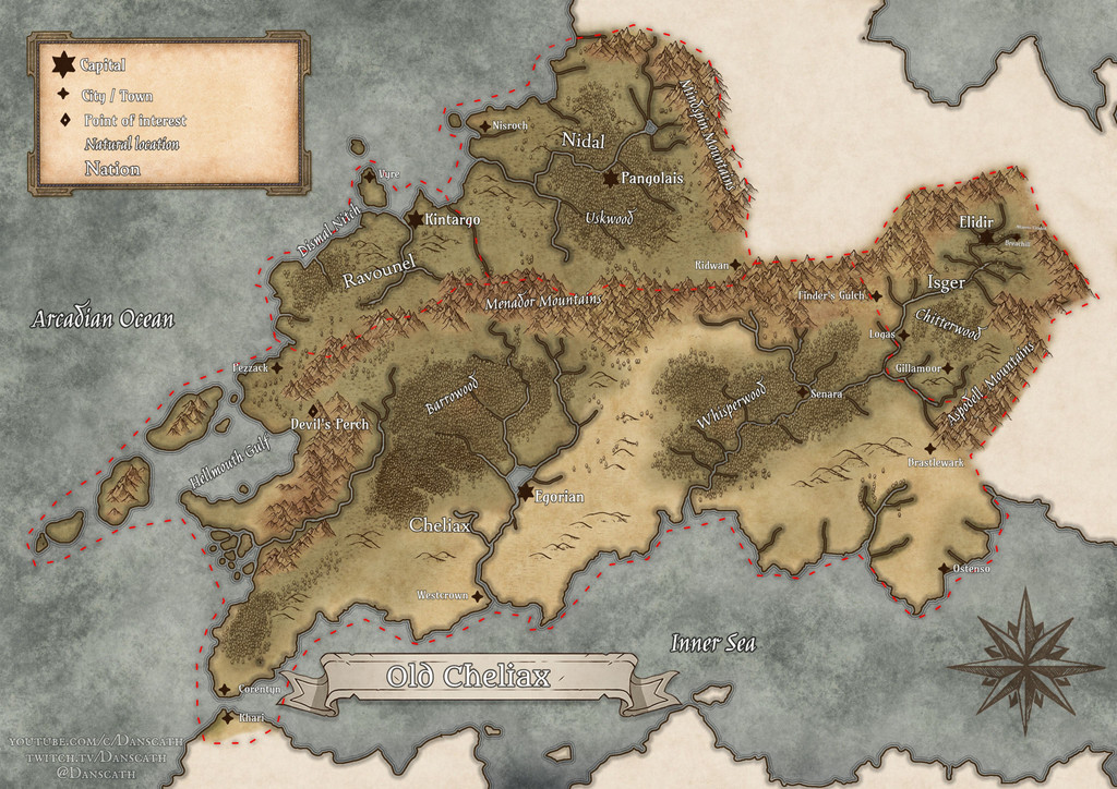 Pathfinder 2e - Age of Ashes: Breachill | Inkarnate - Create Fantasy Maps Online