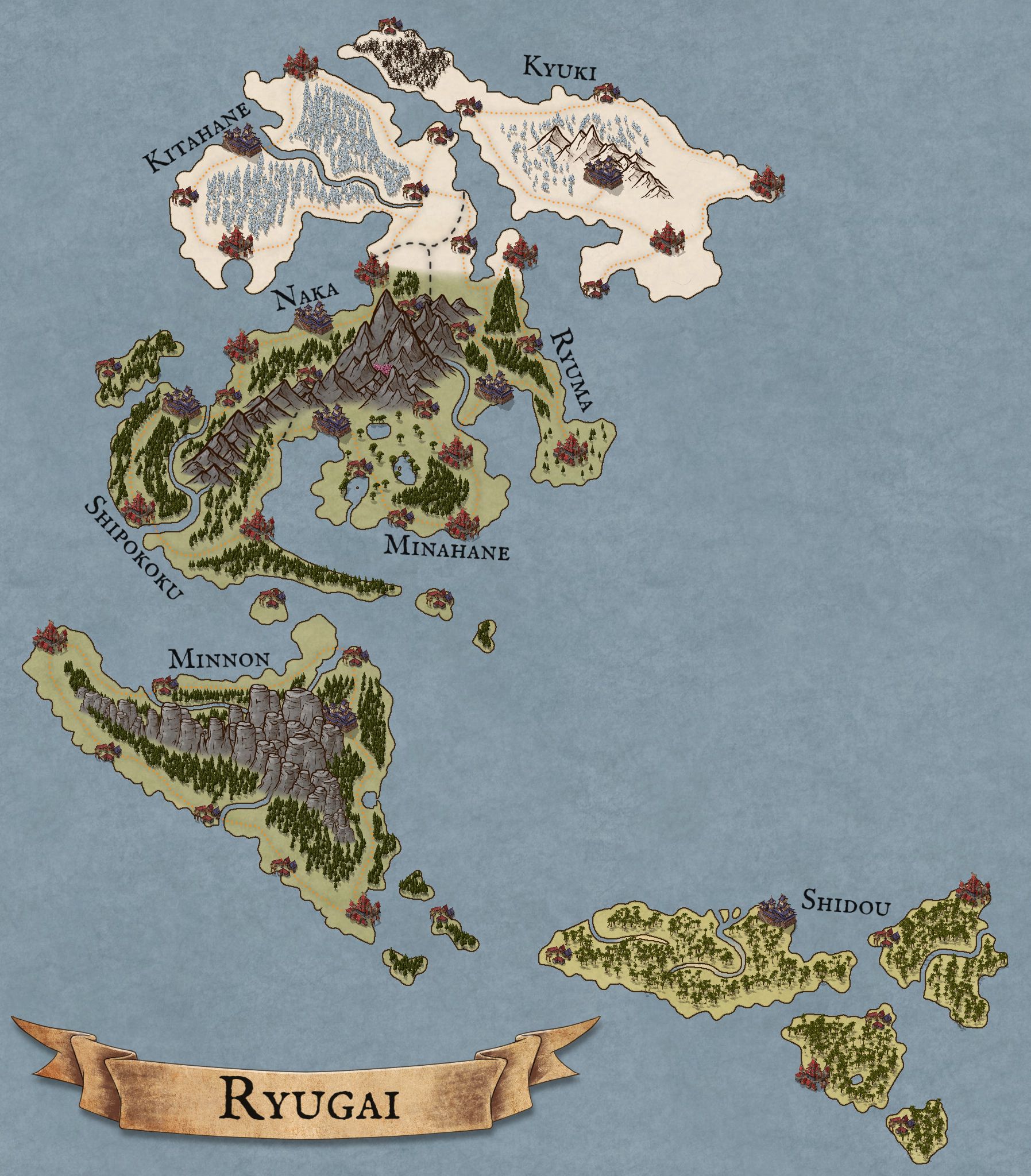 Ryukoku | Inkarnate - Create Fantasy Maps Online