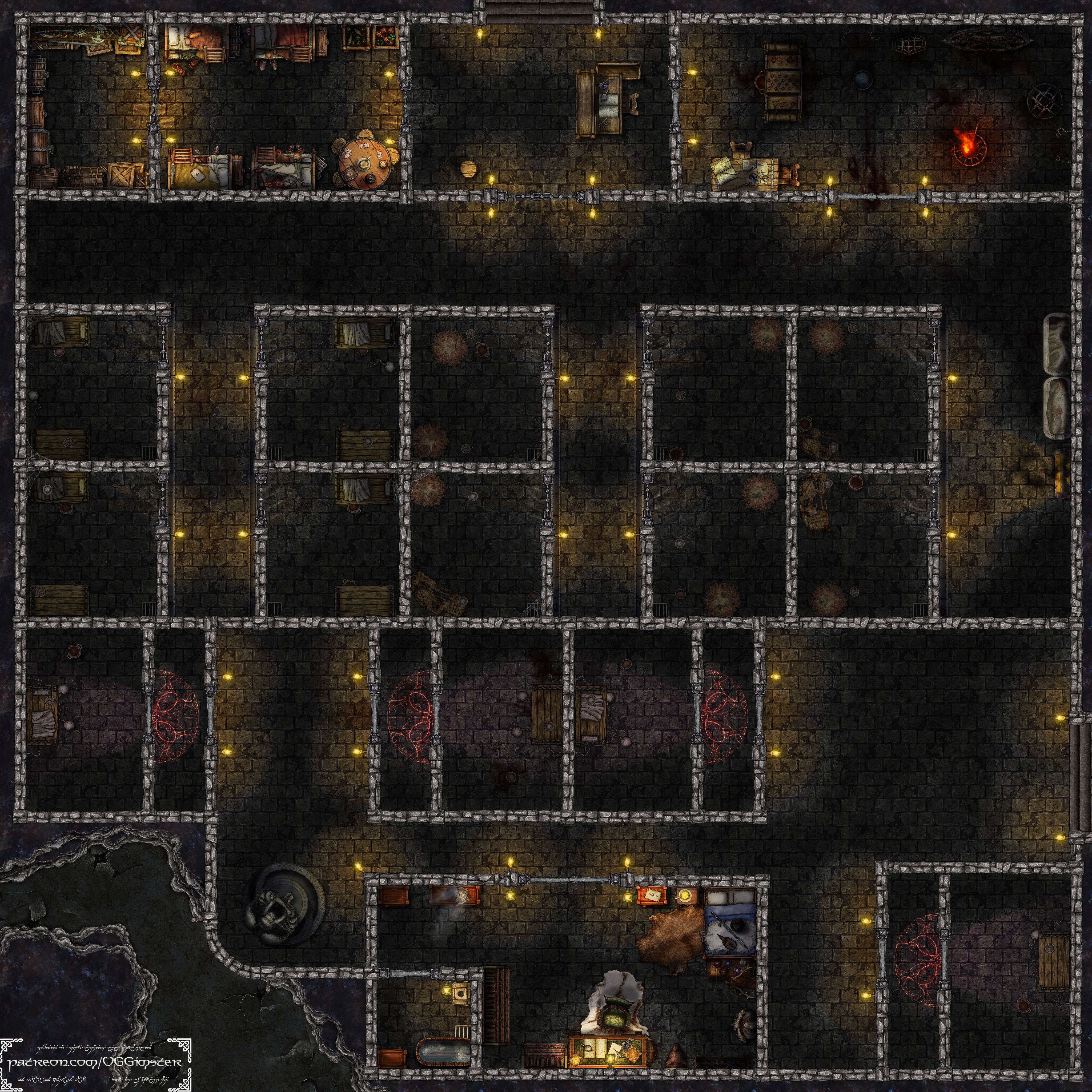 Castle Prison Complex | Inkarnate - Create Fantasy Maps Online