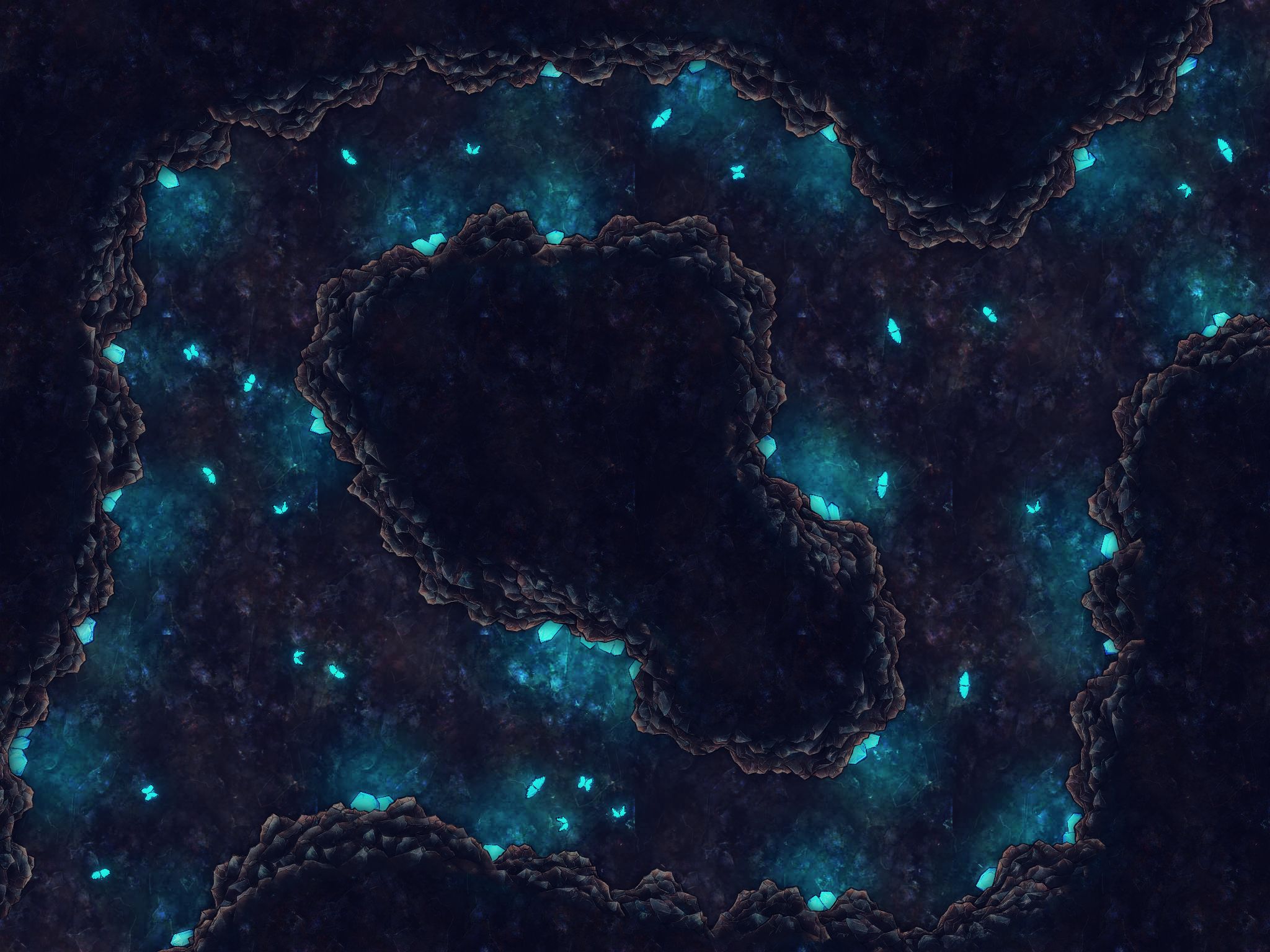 Maptober 2022 #20 : Crystal Cave | Inkarnate - Create Fantasy Maps Online